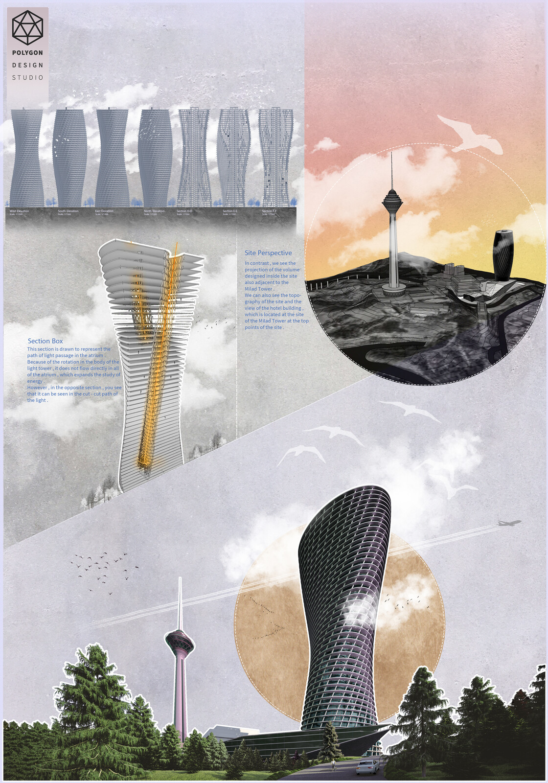 Polygon DesignStudio - Architecture presentation sheet