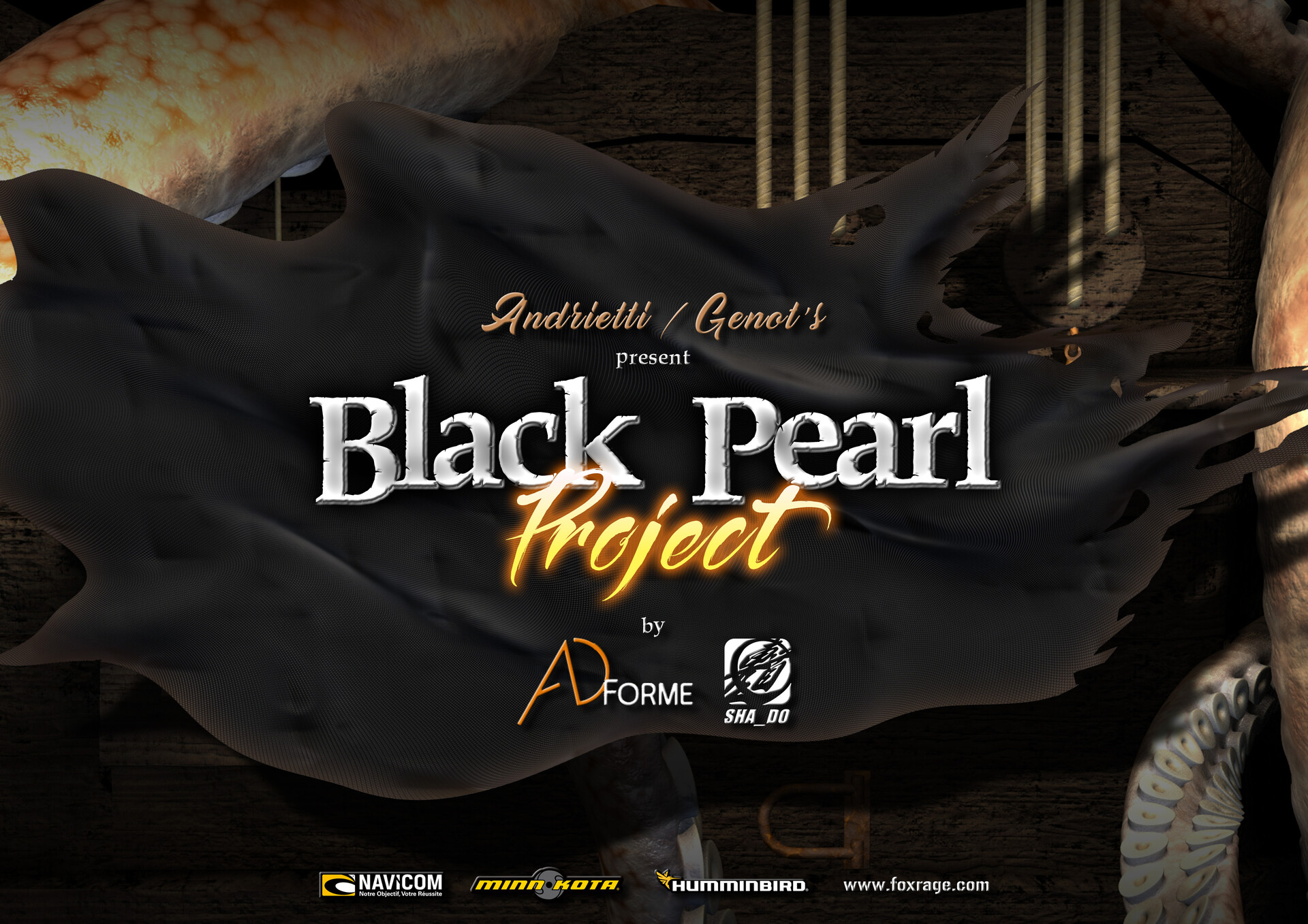 ArtStation - [ 2018 ] BLACK PEARL Project (Boat wrapping)