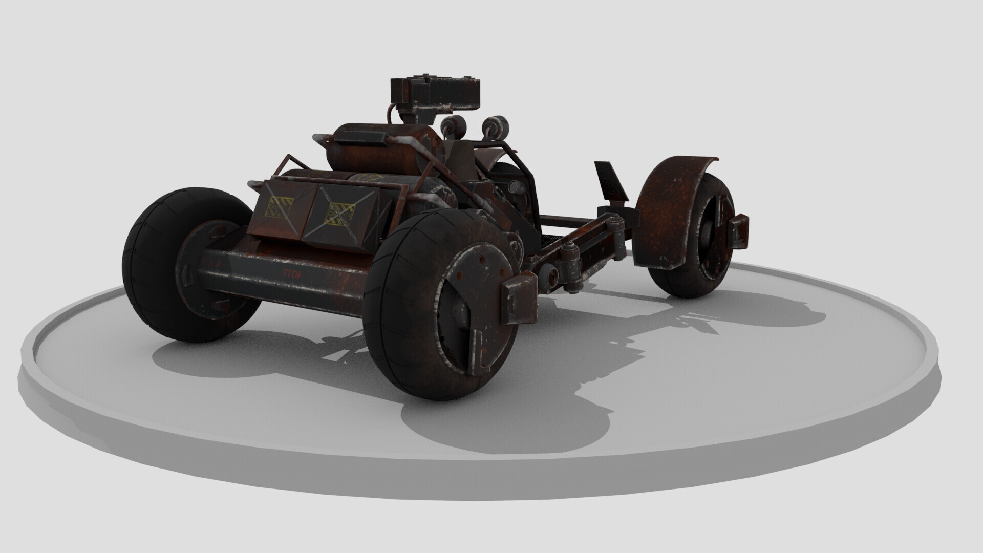 ArtStation - Rusted Rover