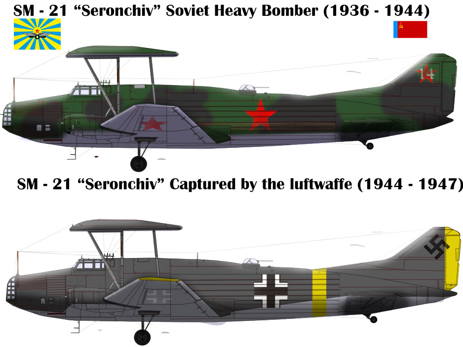 Taj Saini - Seronchiv SM 21 - Concept soviet bomber