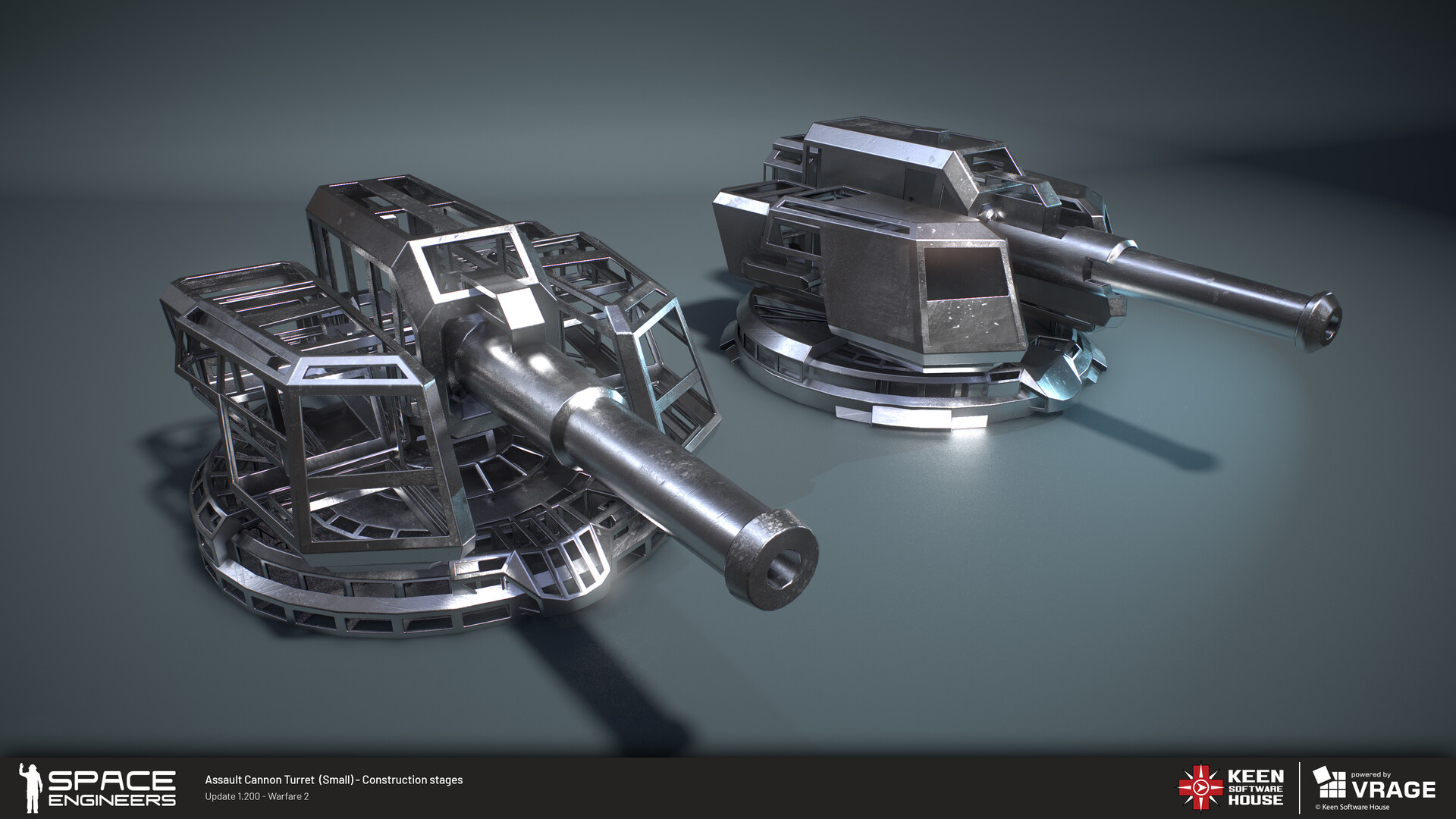 Felix Ostwald 🍕 - Space Engineers - Assault Cannon Turret