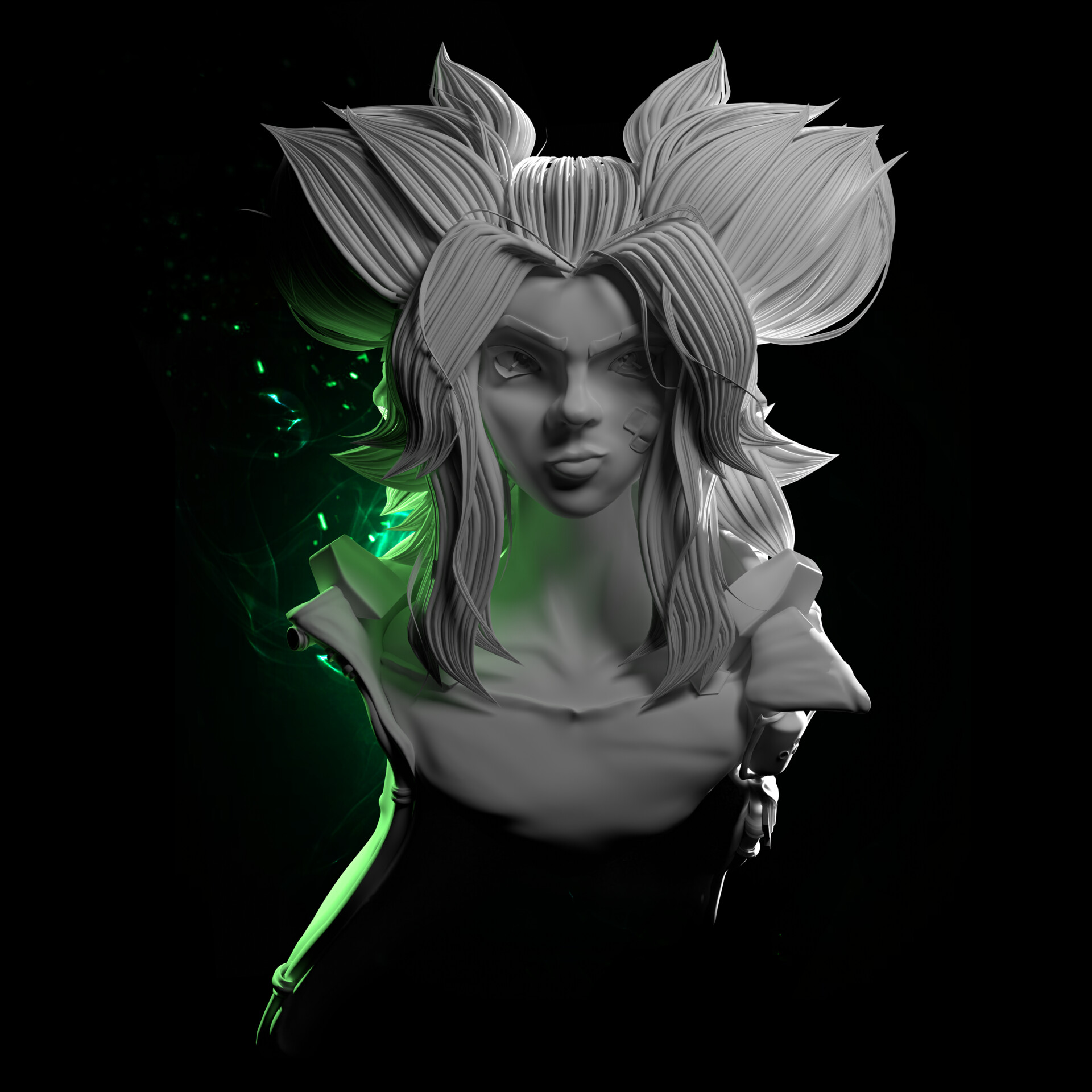 ArtStation - Zeri, The Spark of Zaun