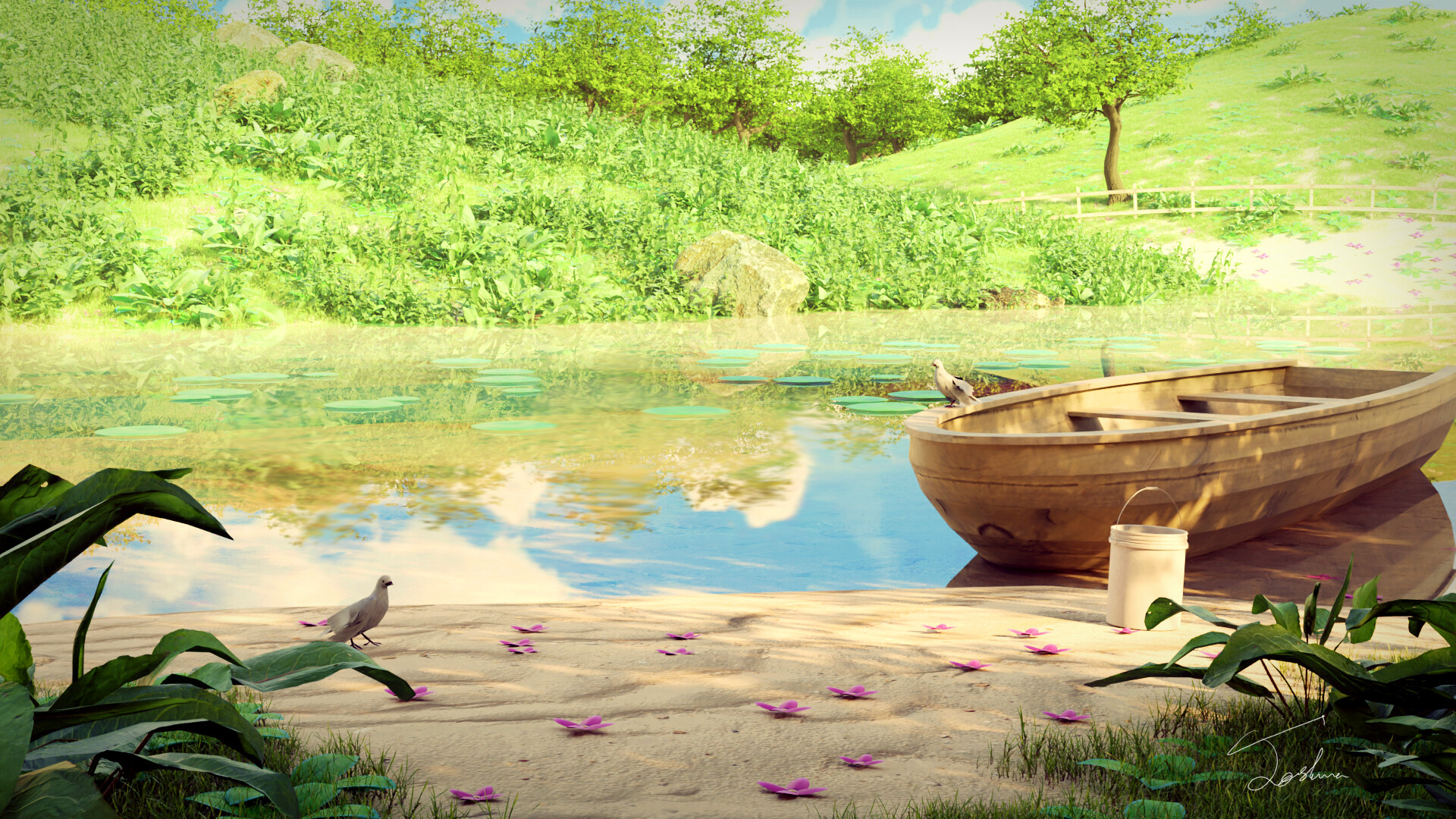 ArtStation - Environment render Test