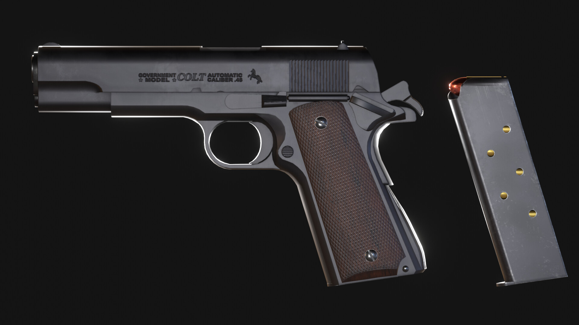 Hao Liu - Colt 1911 Government Model Pre-Series 70 - Variants