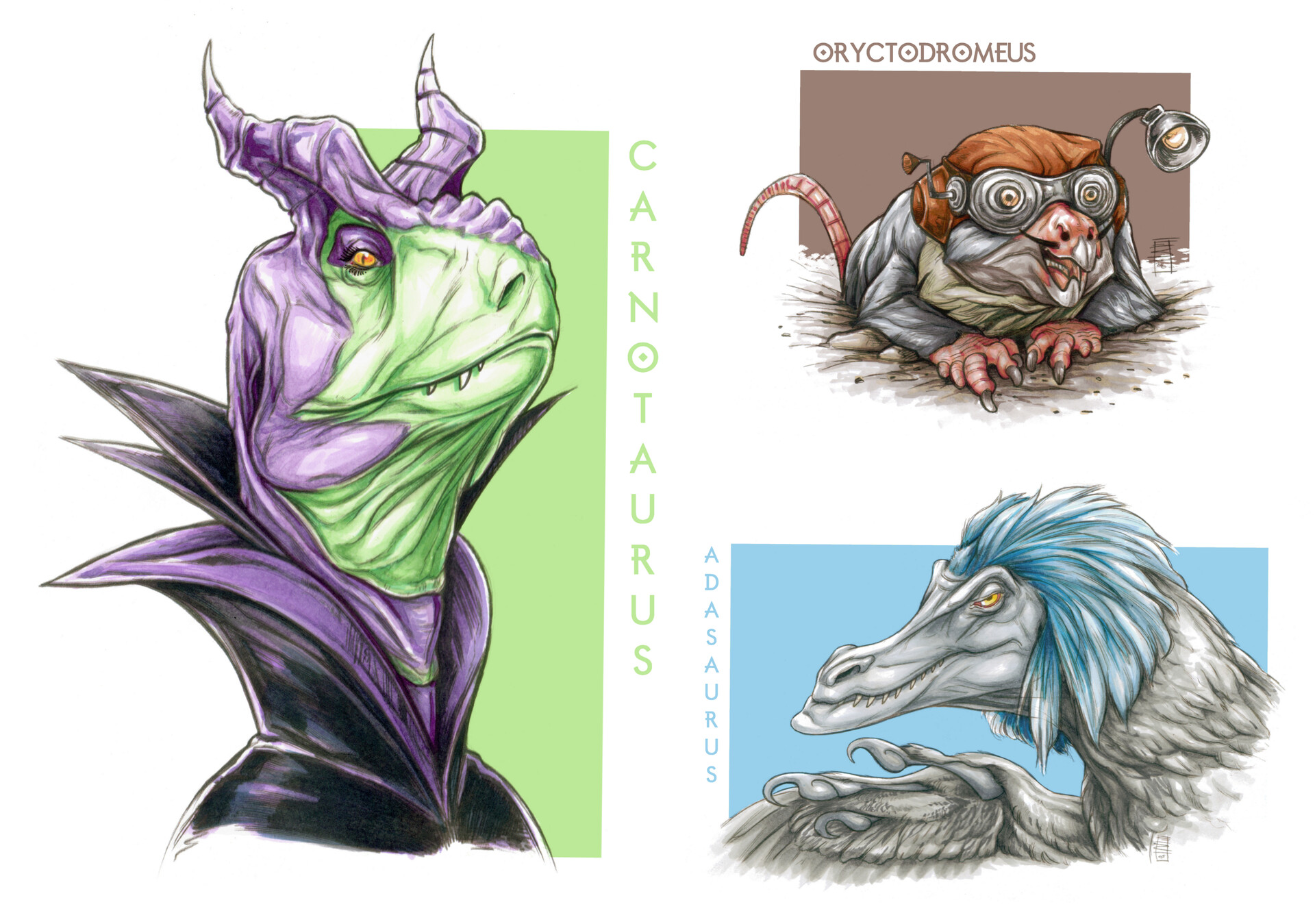 ArtStation - Disneysaurs!