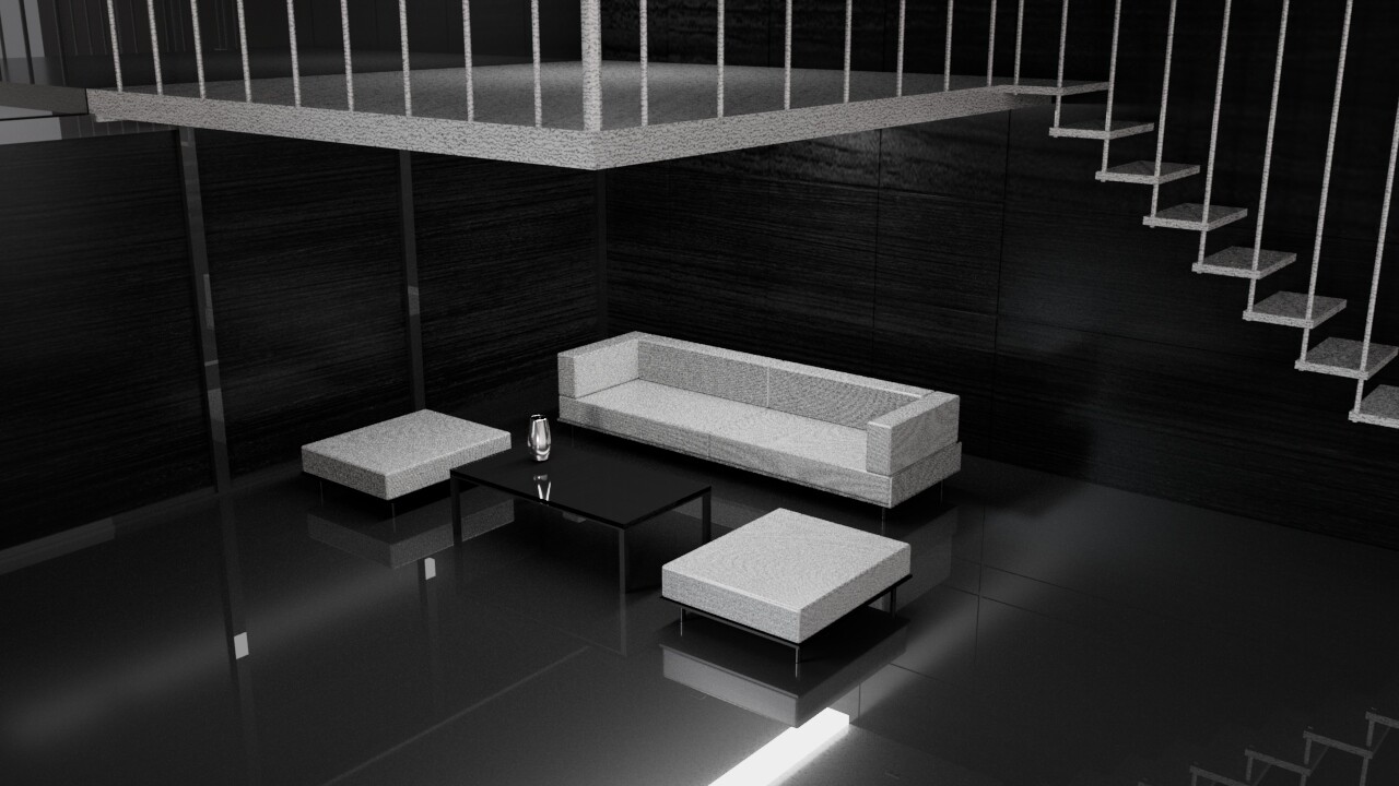 ArtStation - dark hall