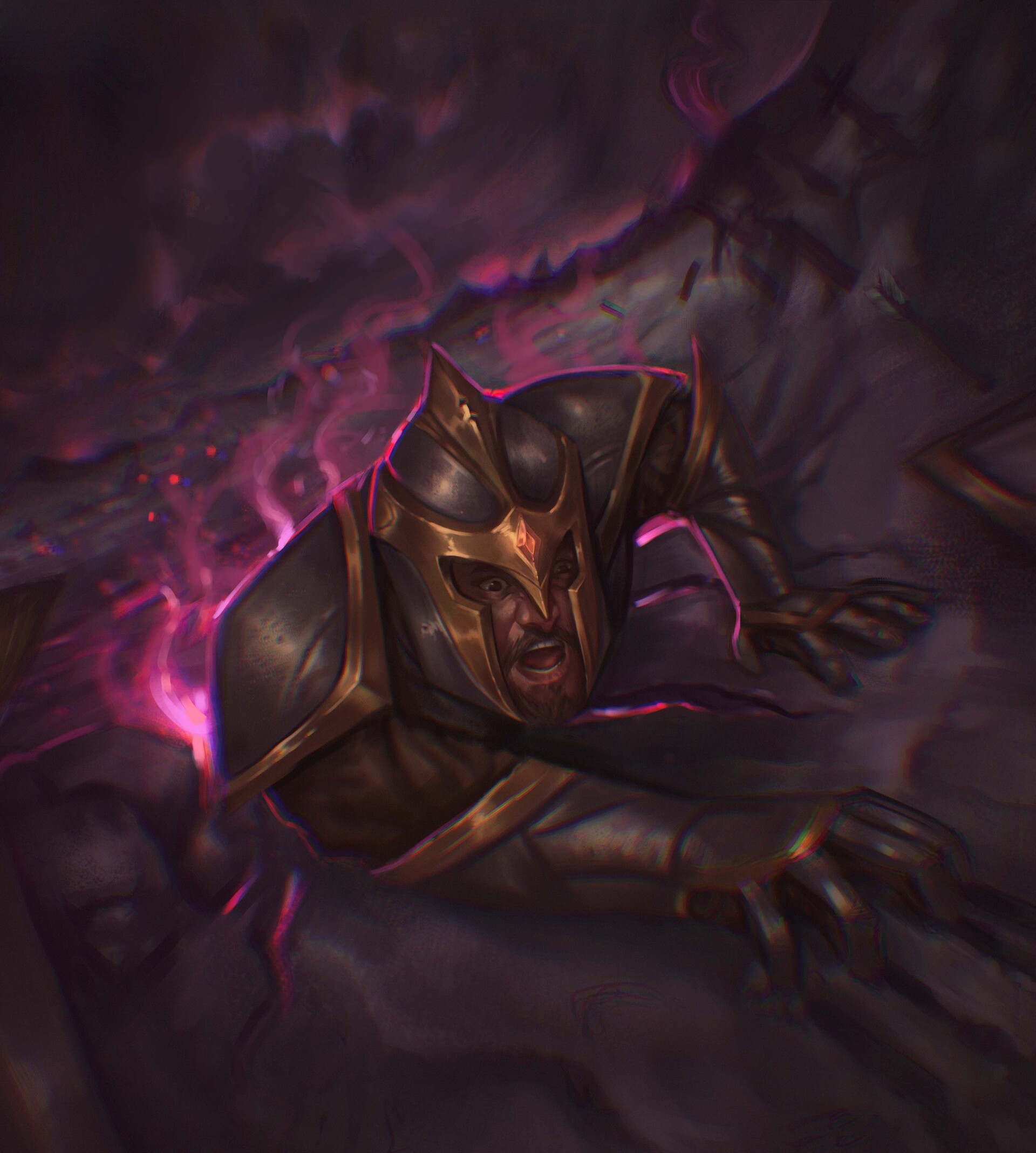 ArtStation - Falling Soldier