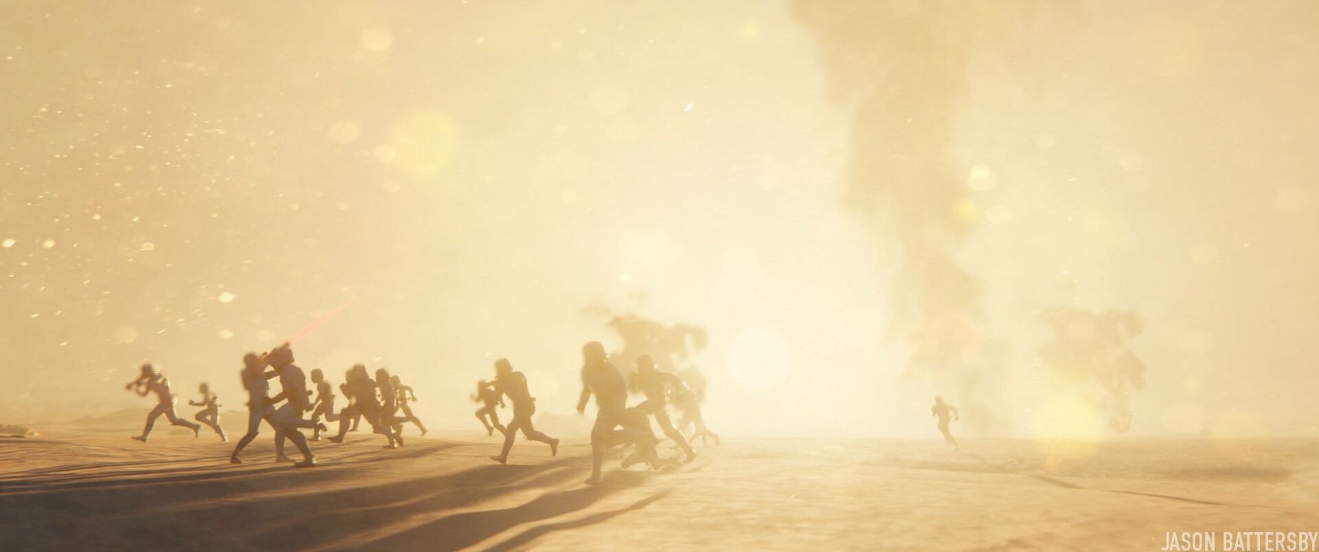 Jason Battersby - The Last Trooper / Star Wars Fan Film / Blender