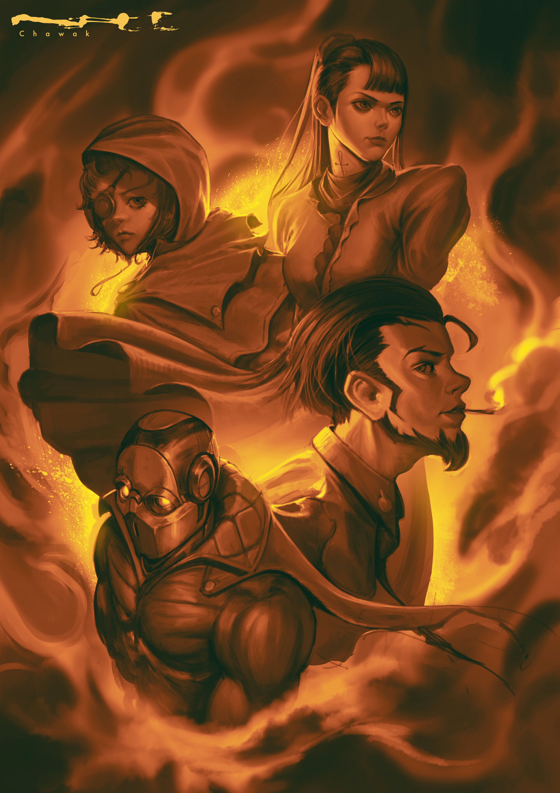 CHAWAK - Character Practice2