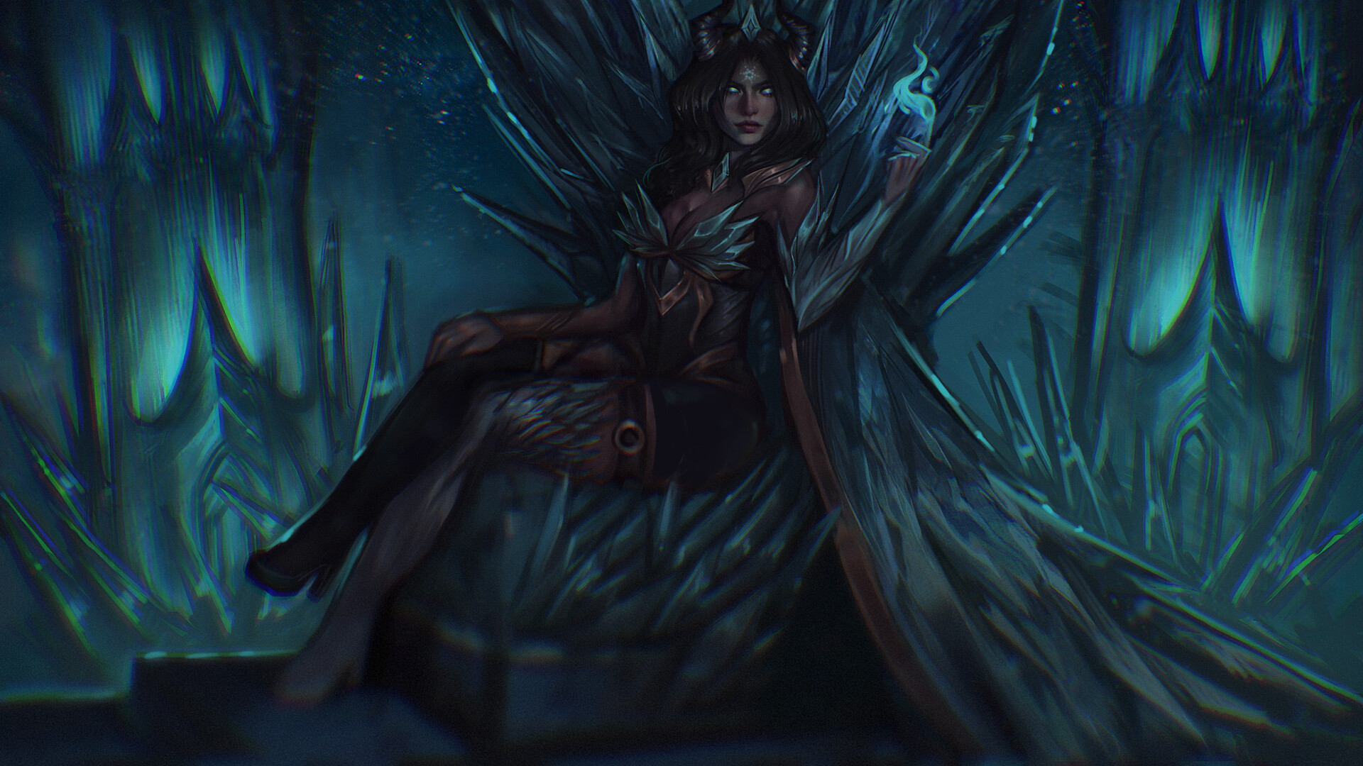 ArtStation - Ice Demoness