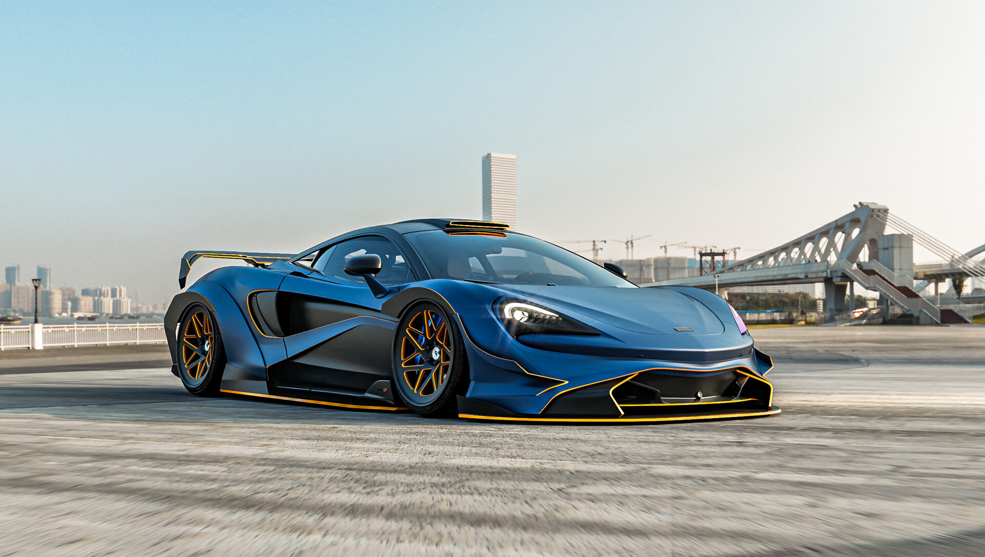 ArtStation - McLaren 600lt Wide Body Kit