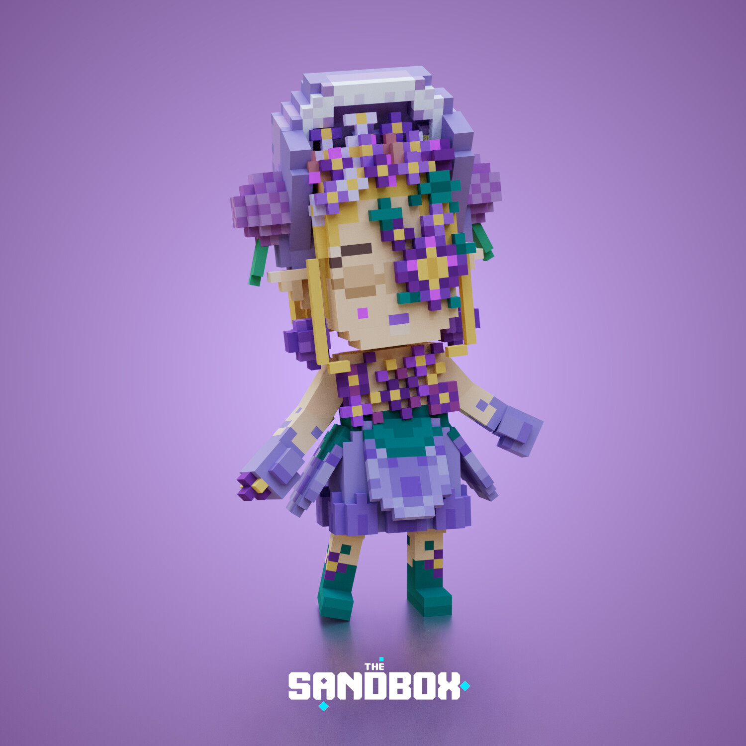 ArtStation - VoxEditWeekly : Flower Power Maiden