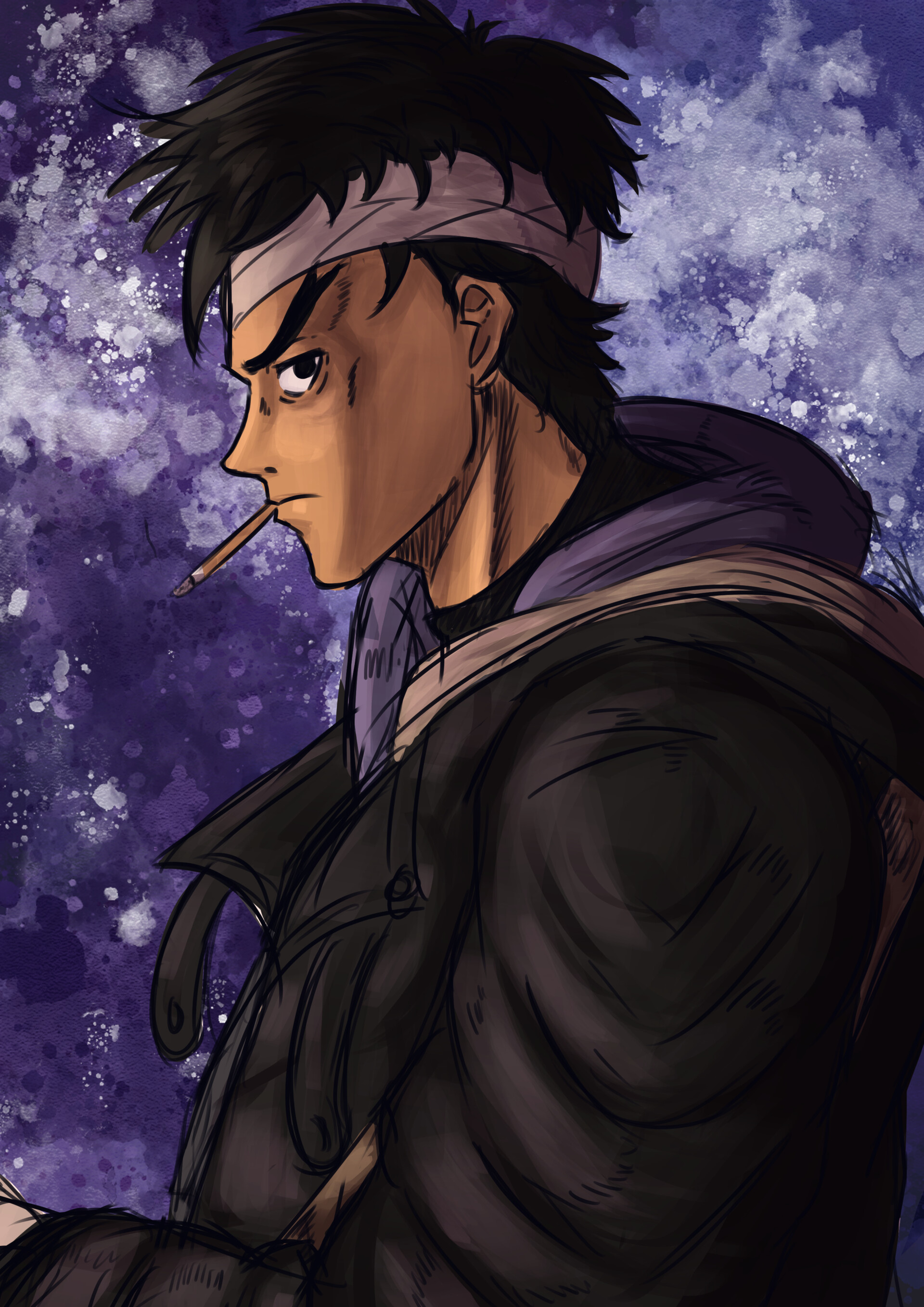 ArtStation - Rough Character Illustration