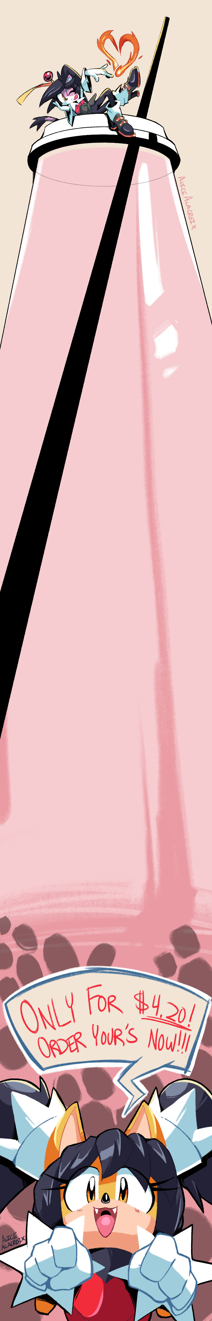 ArtStation - Hinote and Honey's Big Bubble Tea