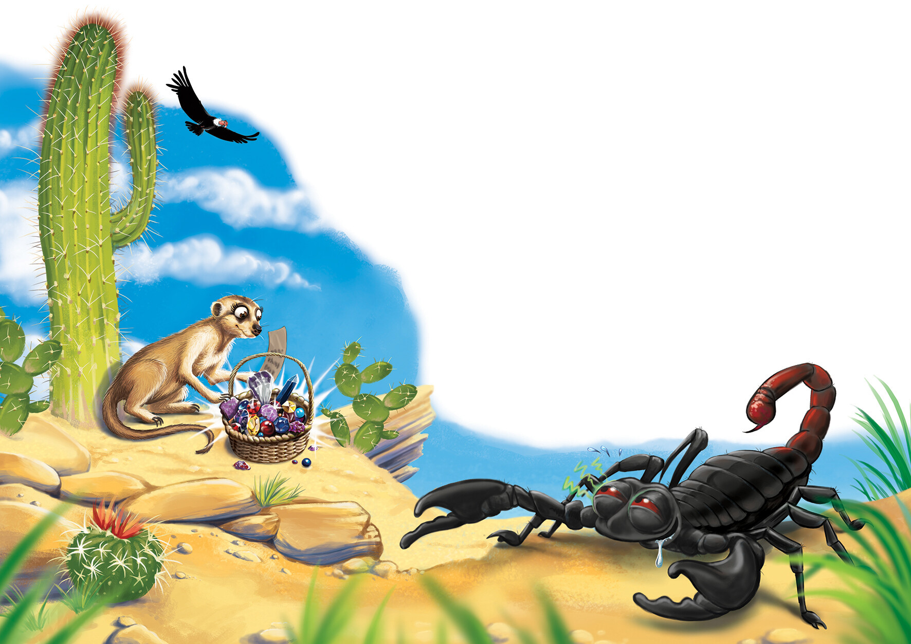 ArtStation - Suri's secret - interior illustrations for children's ...