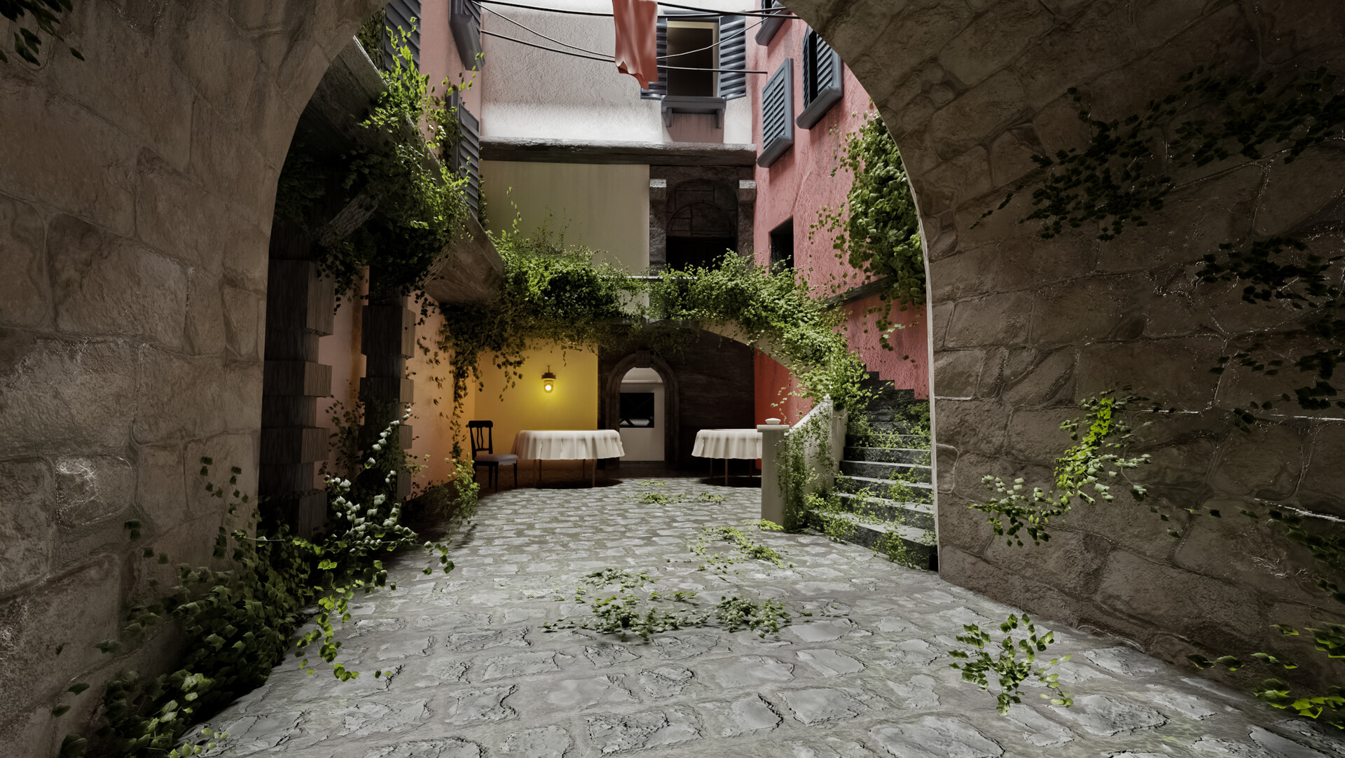 ArtStation - Italian Alley