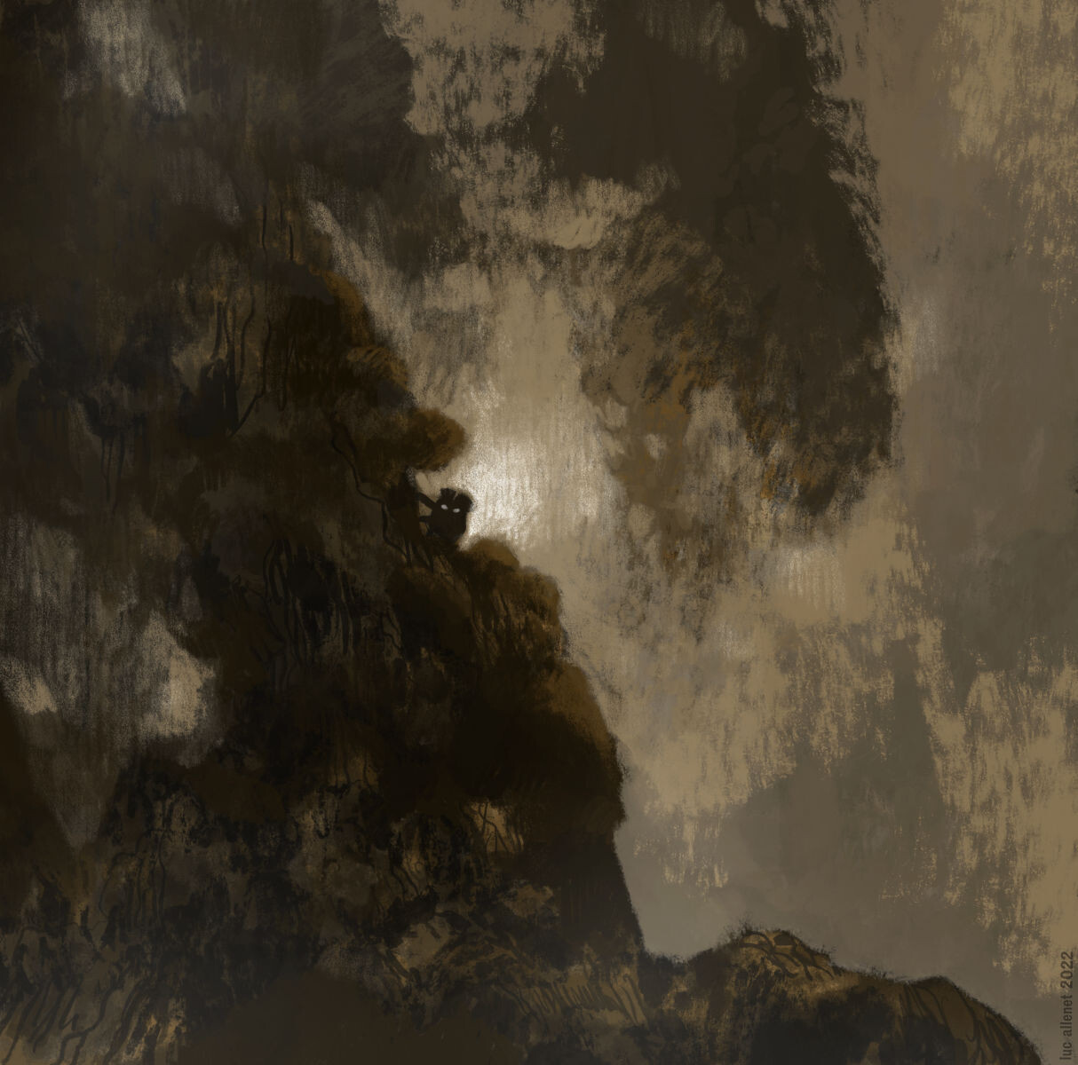 ArtStation - lurking in the shadows