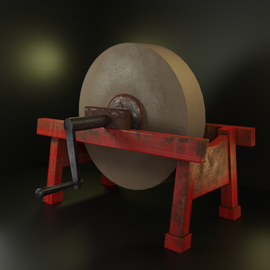 ArtStation - Blacksmith Grinder