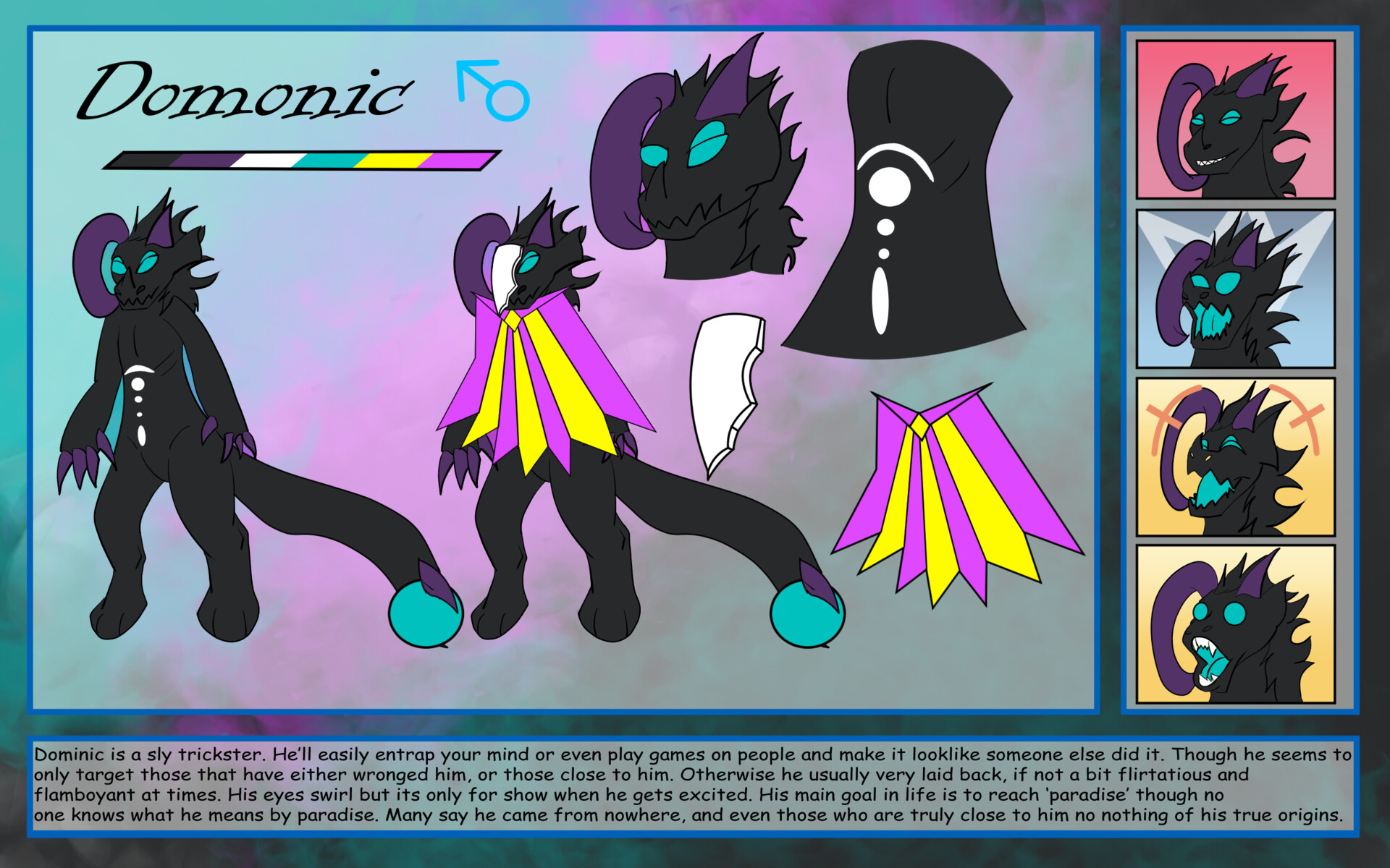 ArtStation - Domonic Ref Sheet