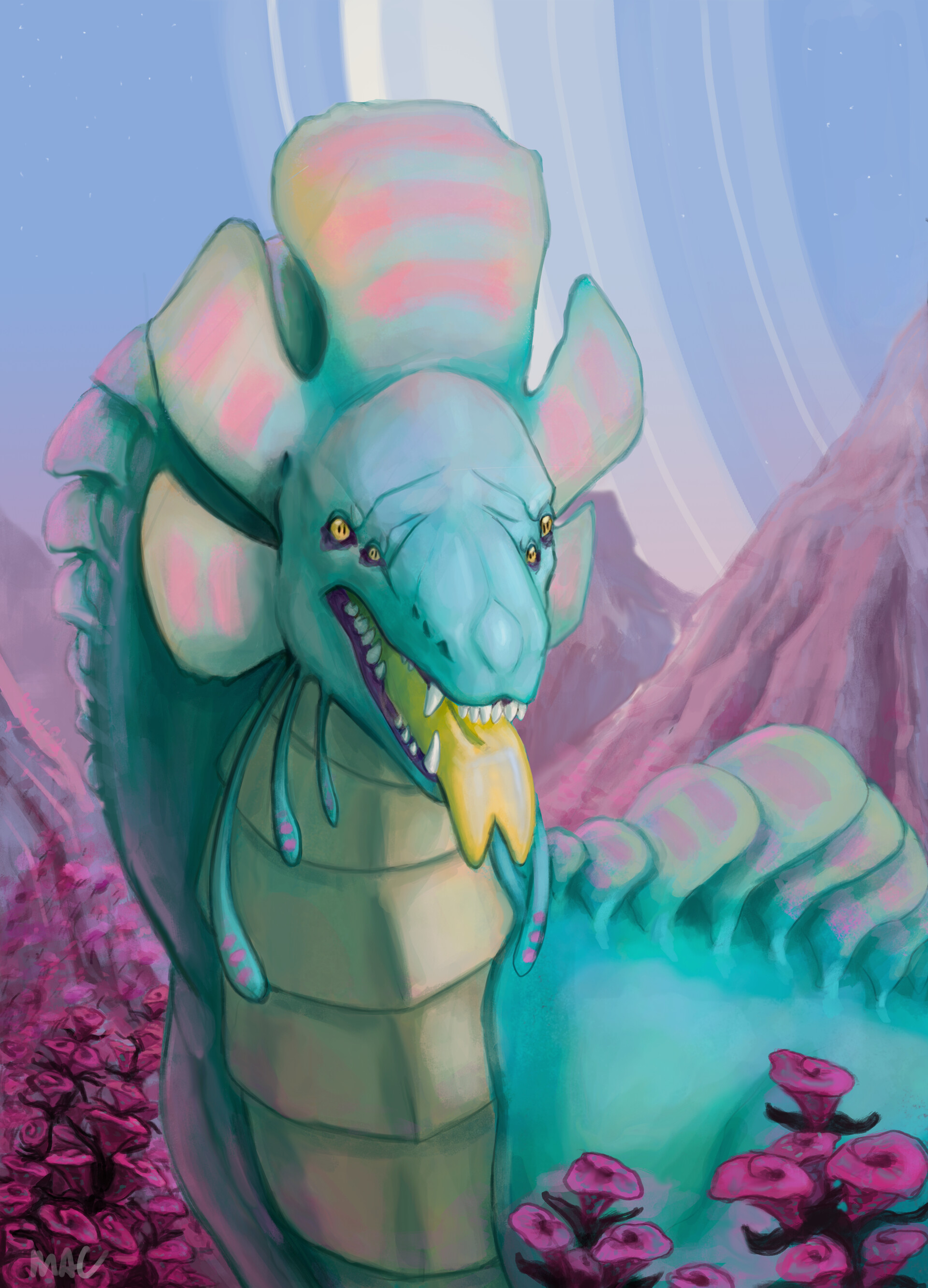 ArtStation - Alien Dragon