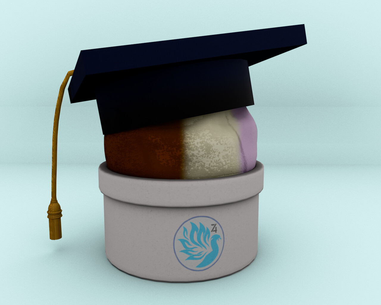 ArtStation - Graduation Ice Cream