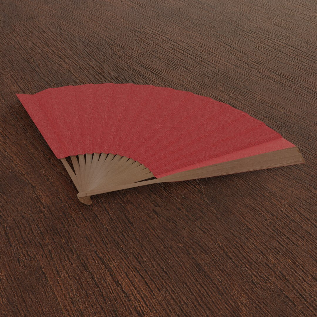 ArtStation - Hand Fan