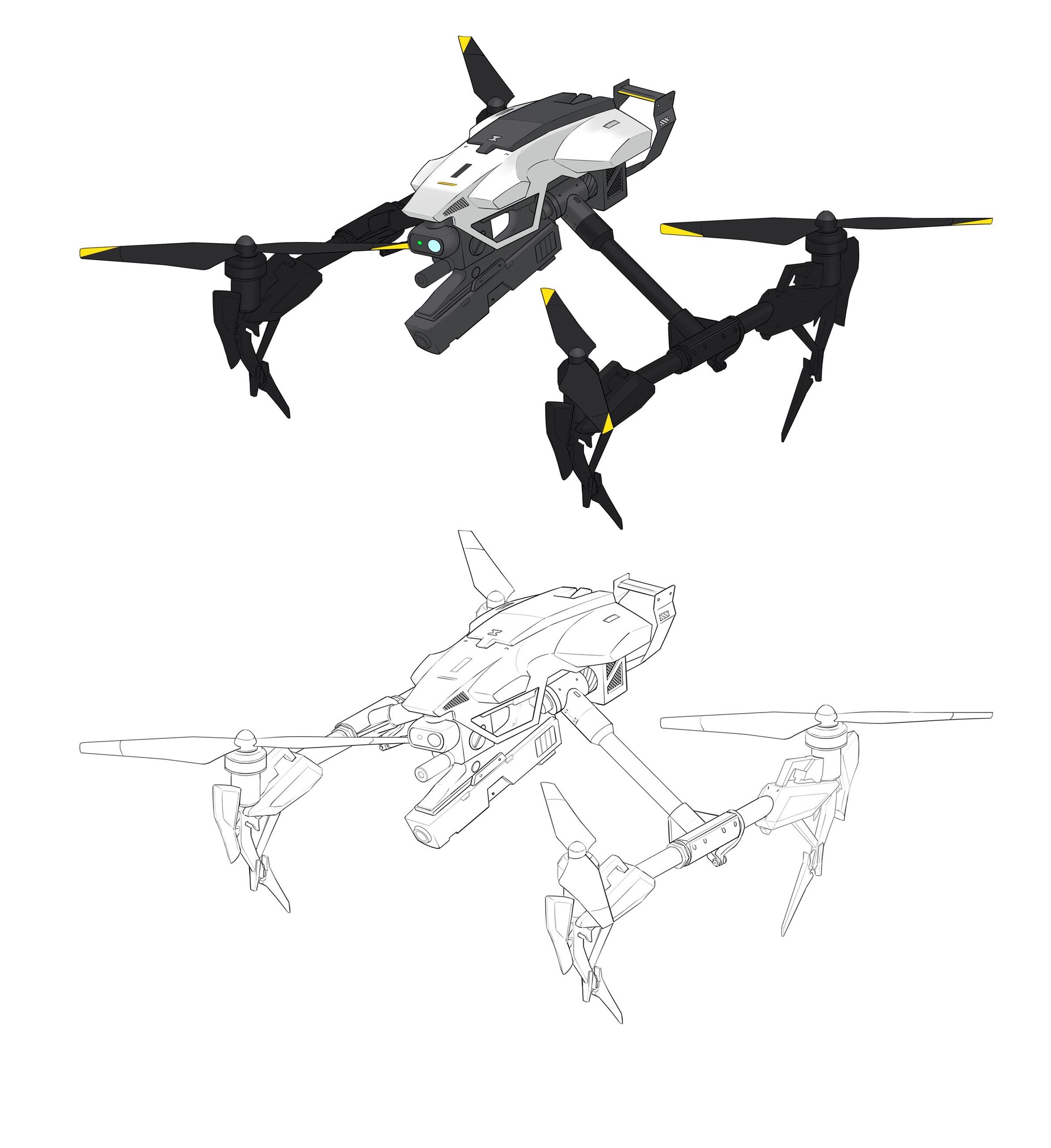 ArtStation - security drone