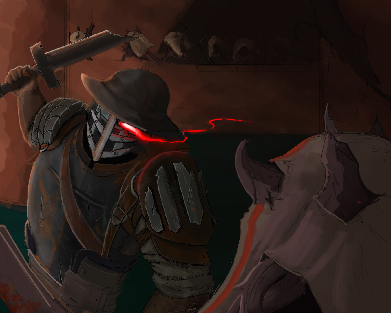 ArtStation - Remnant From the Ashe: Rotlin Slayer (2019)