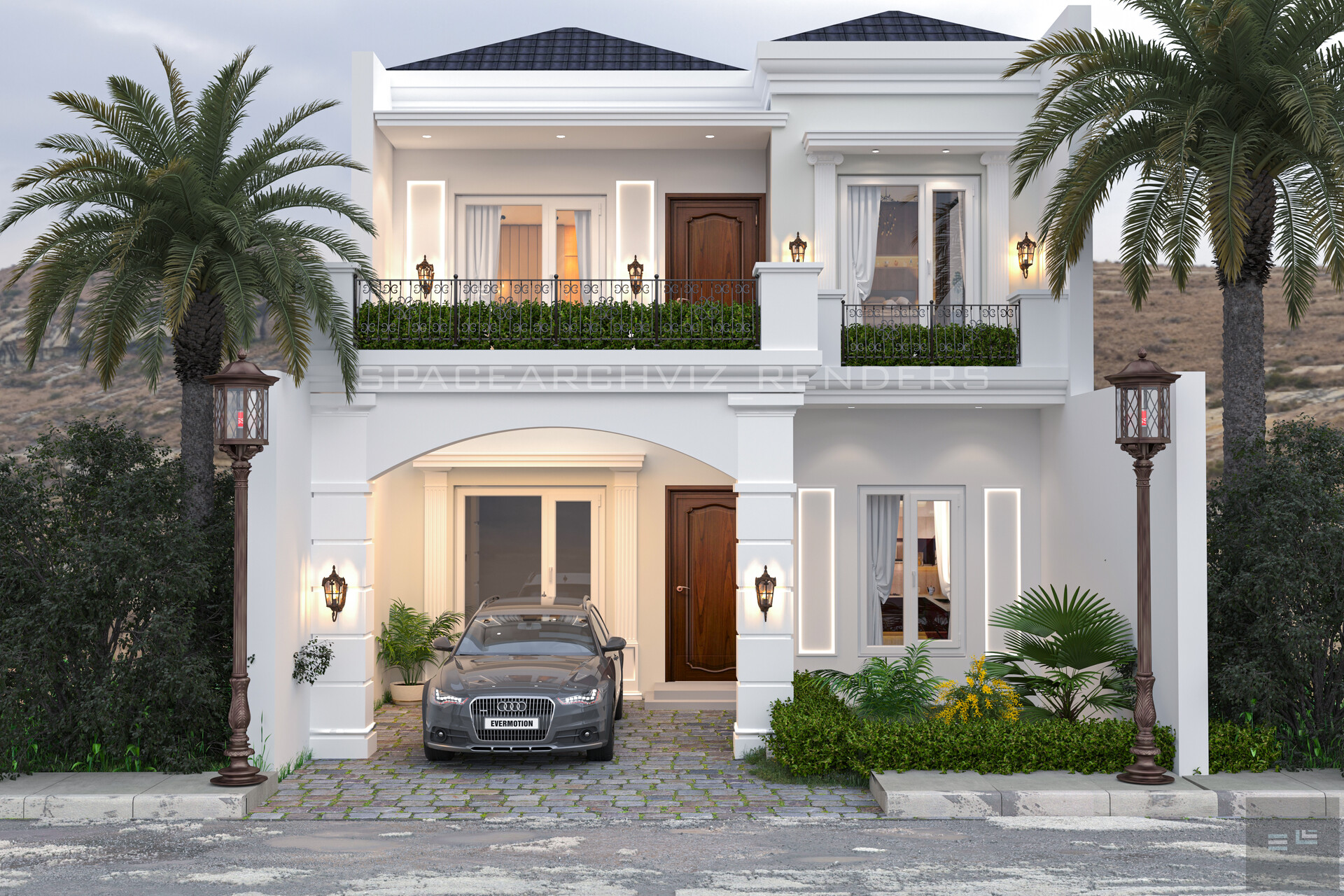 ArtStation - 3D CLASSICAL ELEVATION