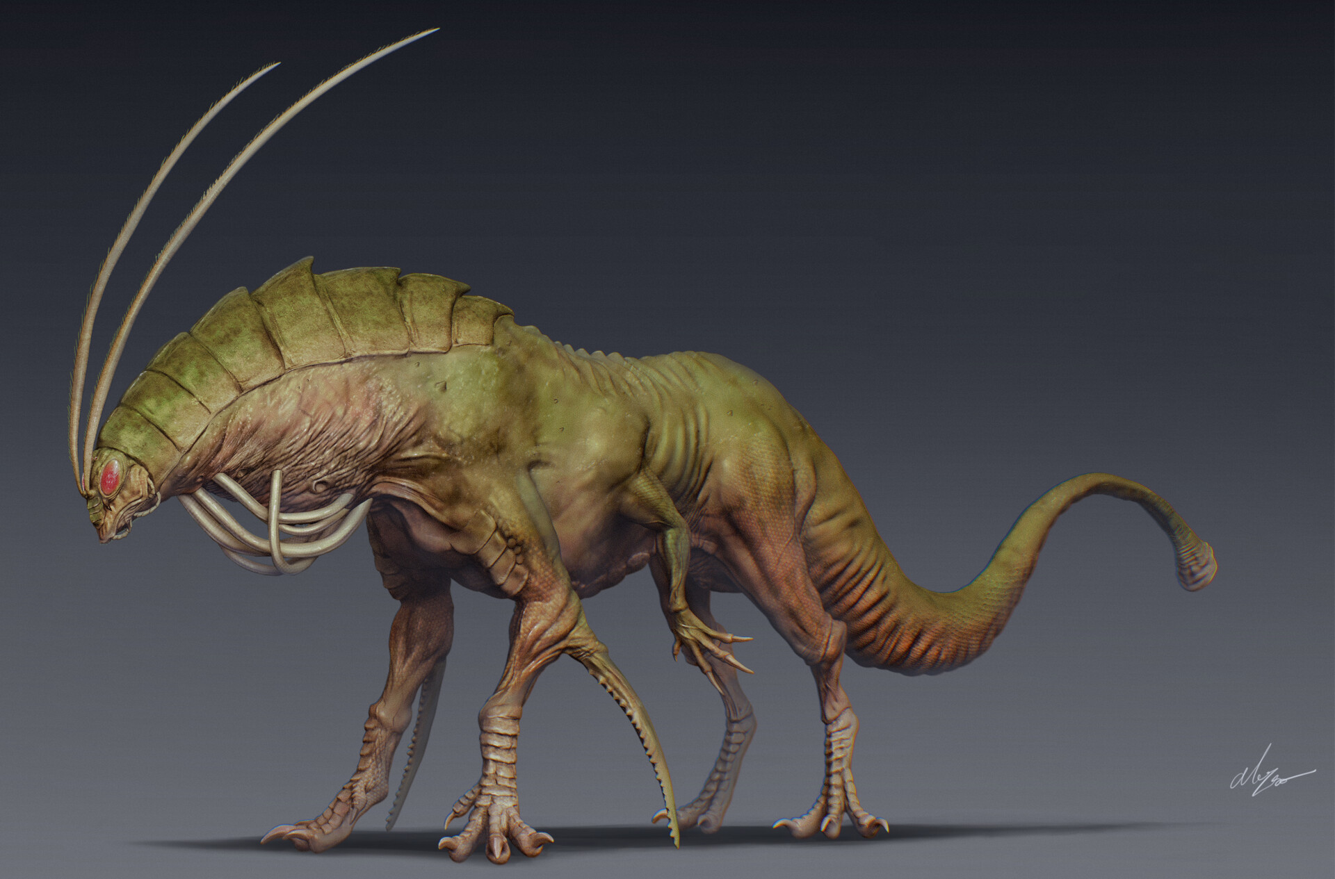 ArtStation - Space locust