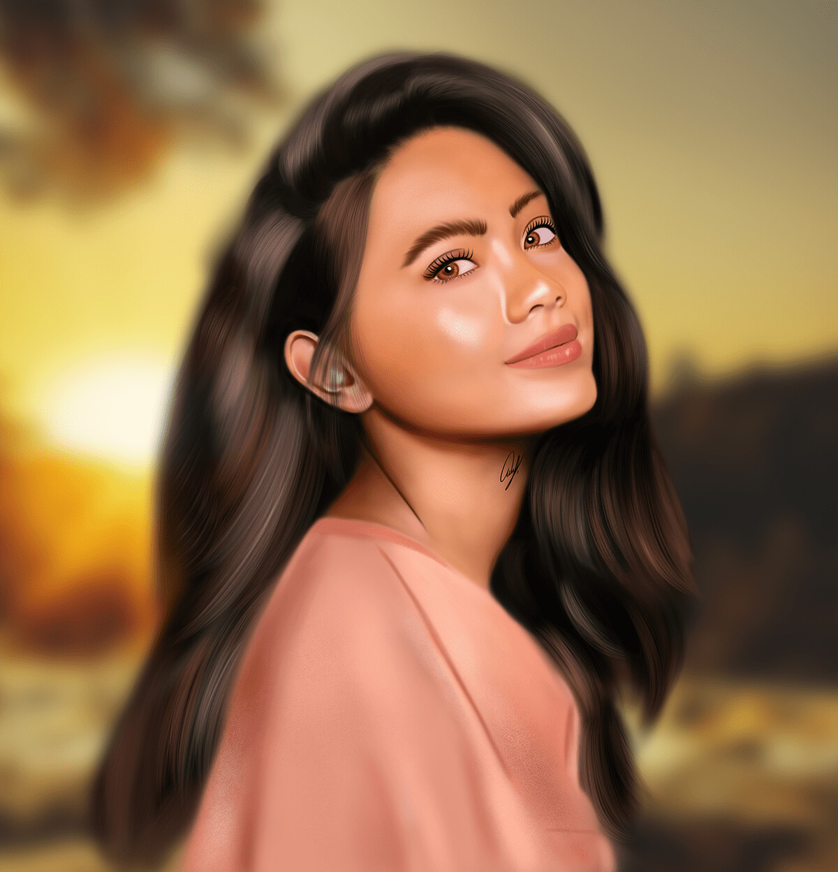 ArtStation - Digital Portrait Drawing - 29