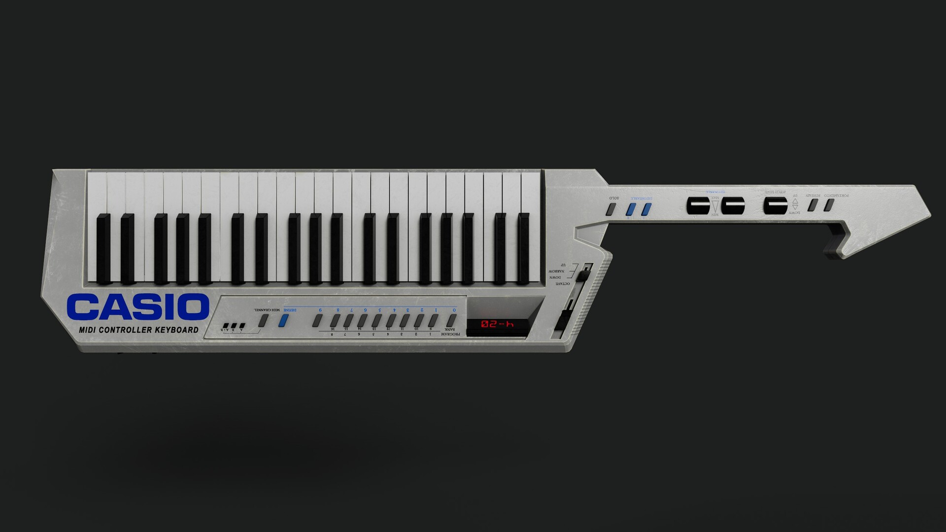 Leo Nguyen - Casio keytar AZ-1 1986 Pearl White Keytar