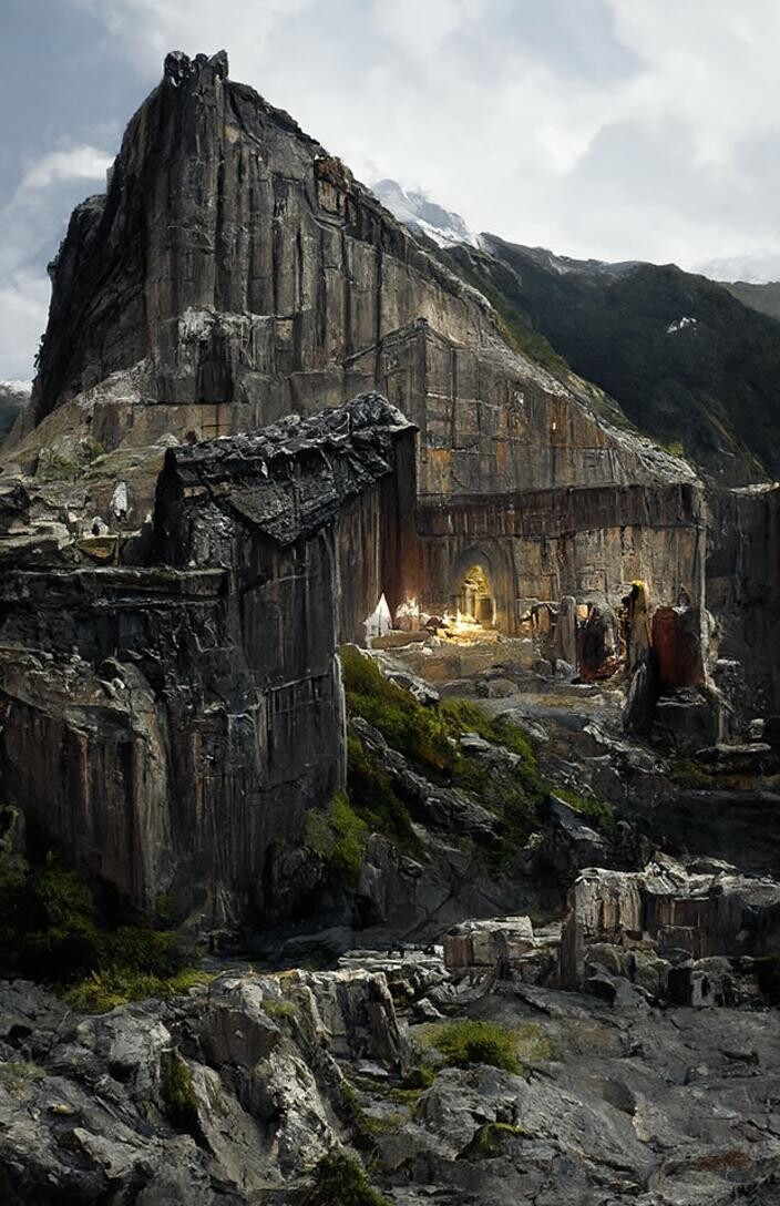 ArtStation - Magical ruins