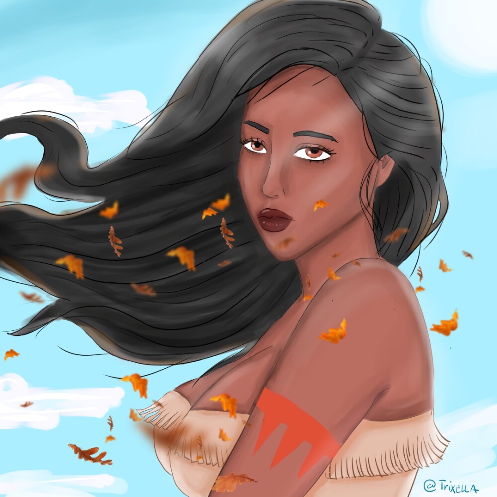 ArtStation - Pocahontas By Trixella
