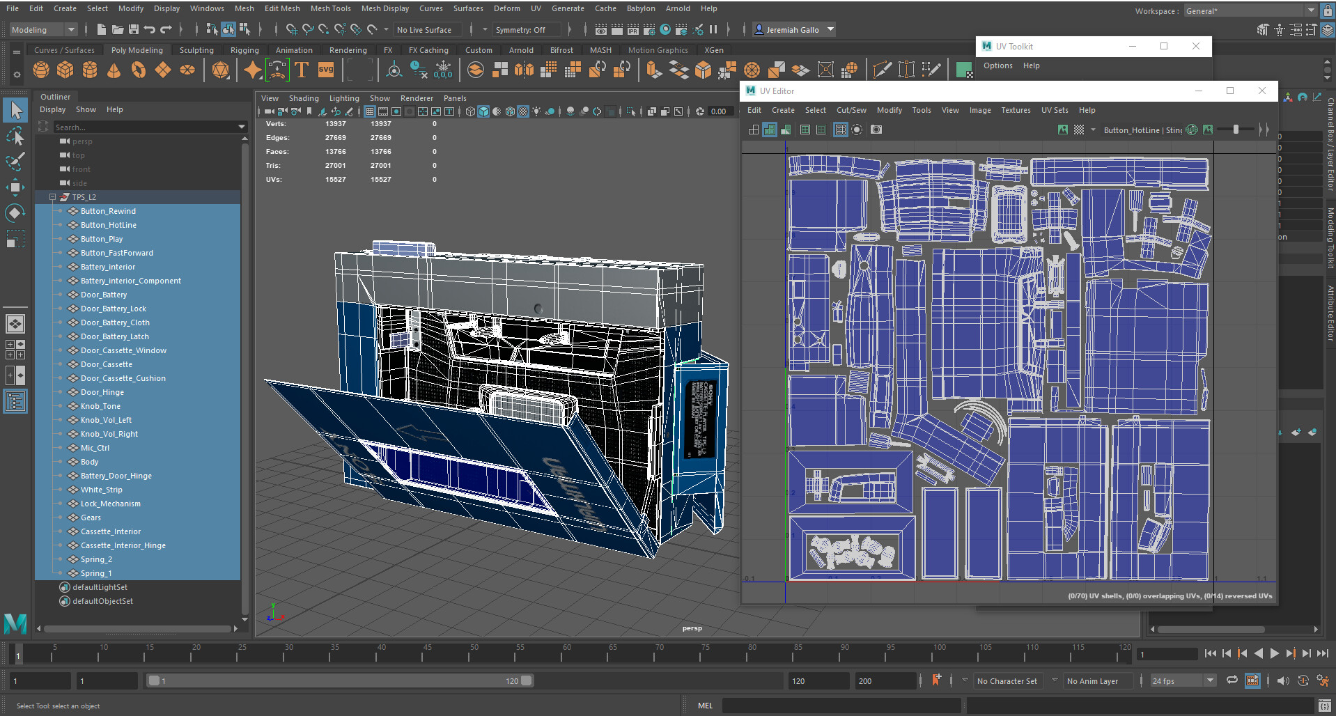 Jeremiah Gallo - Sony Walkman - Real-Time PBR workflow for AR/VR