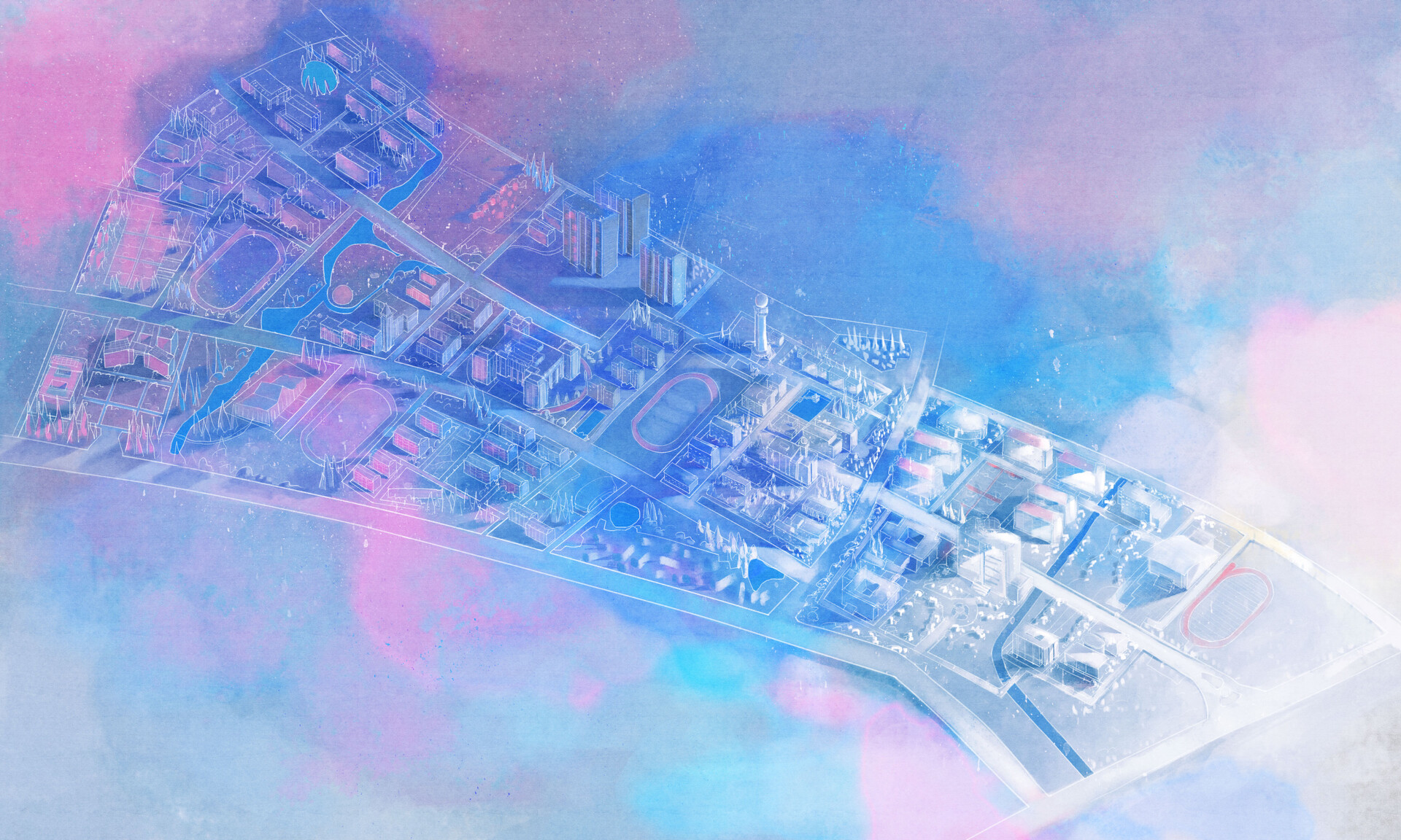 ArtStation - School map