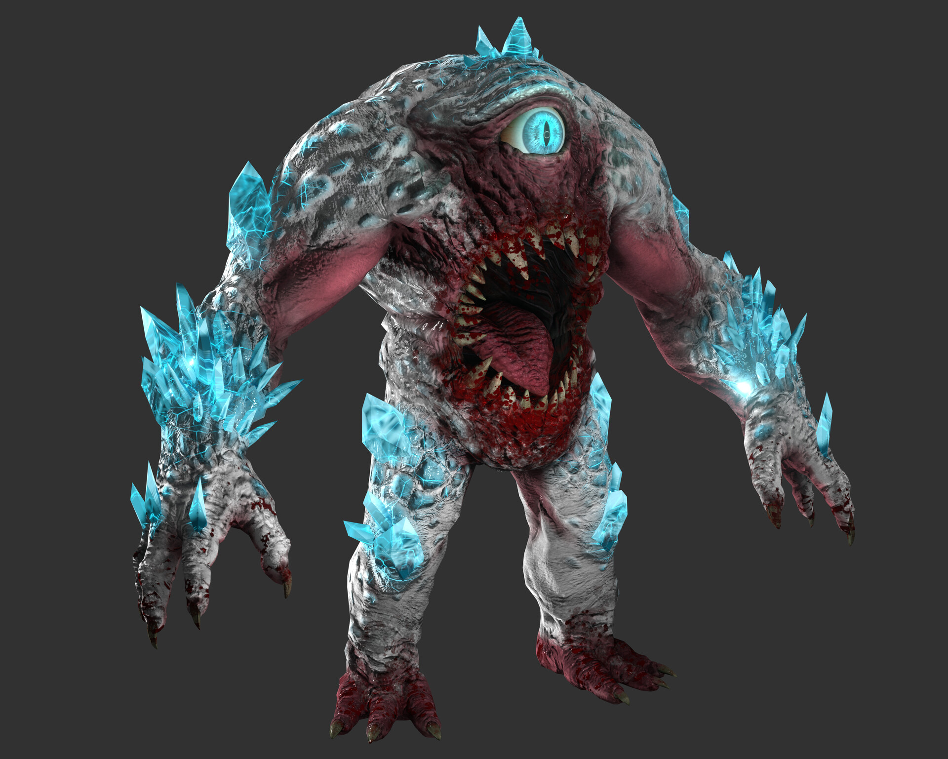 ArtStation - Serious Sam: Siberian Mayhem - Cryomorph Gnaar Pair Bosses ...