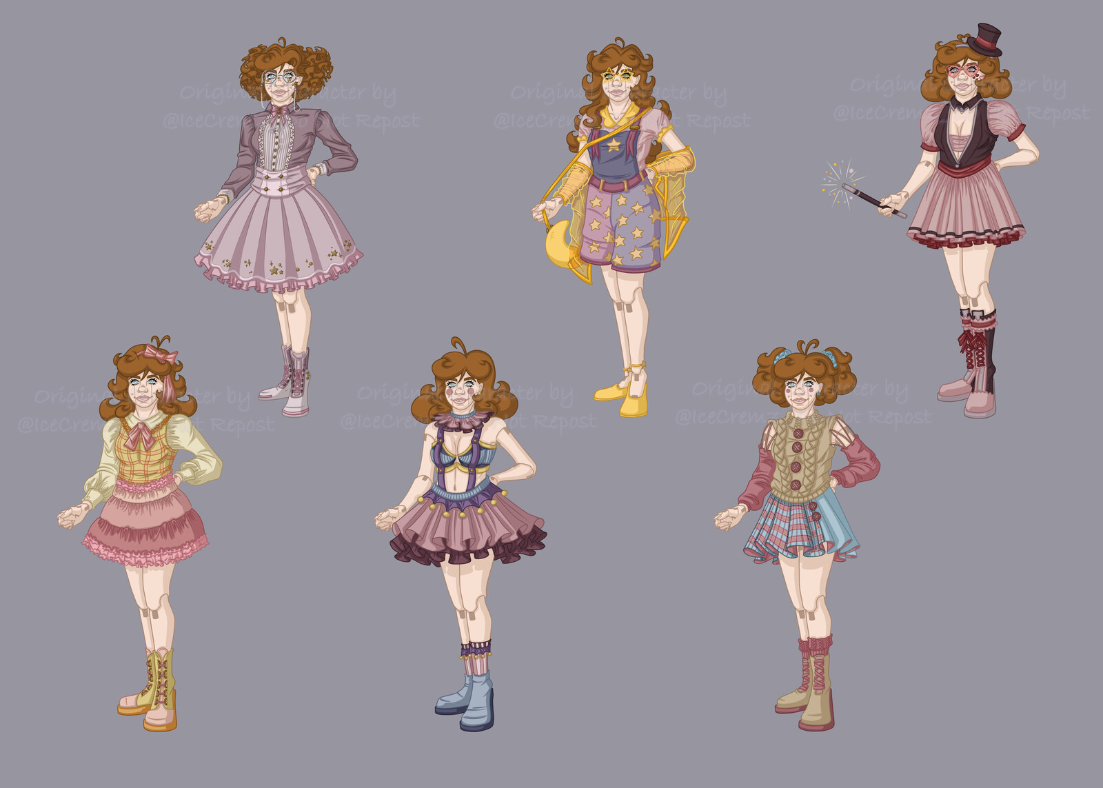 Zee Whittle - Marian outfit concepts (-OC)