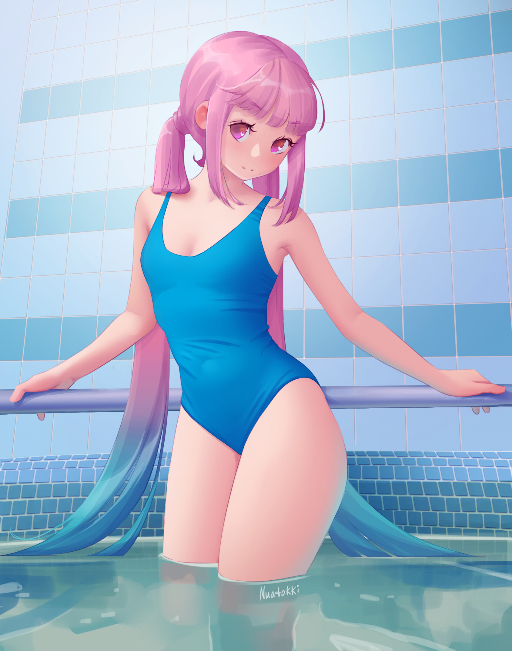 ArtStation - in the pool