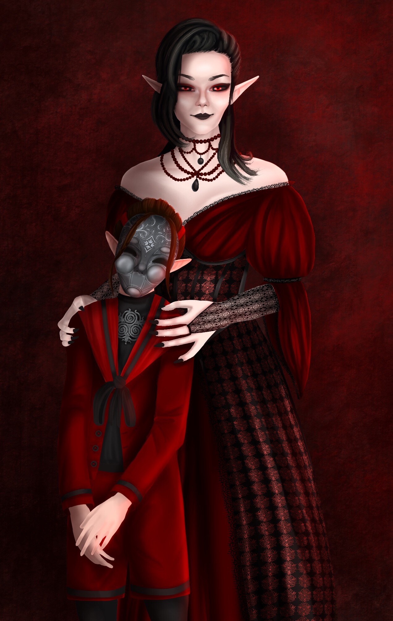 ArtStation - Royal Portrait - OC Design