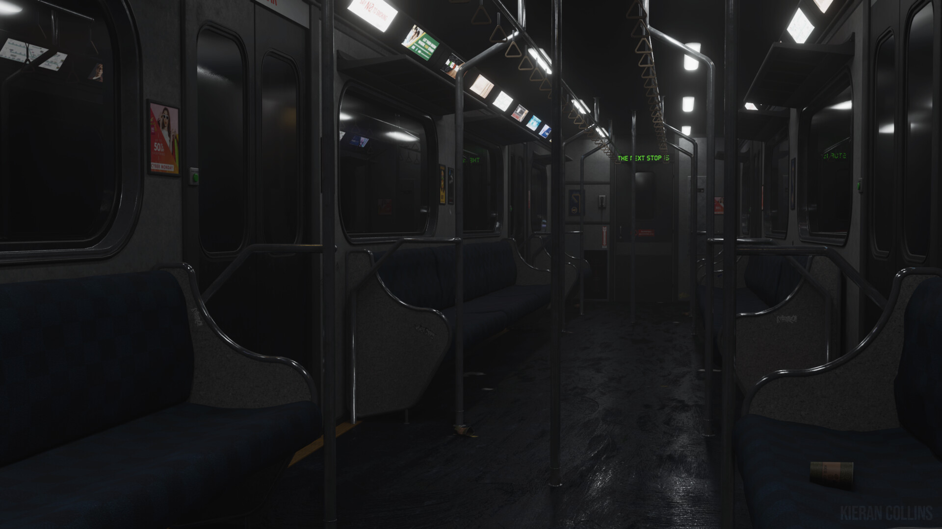 ArtStation - 3D Subway Render (Blender Eevee)