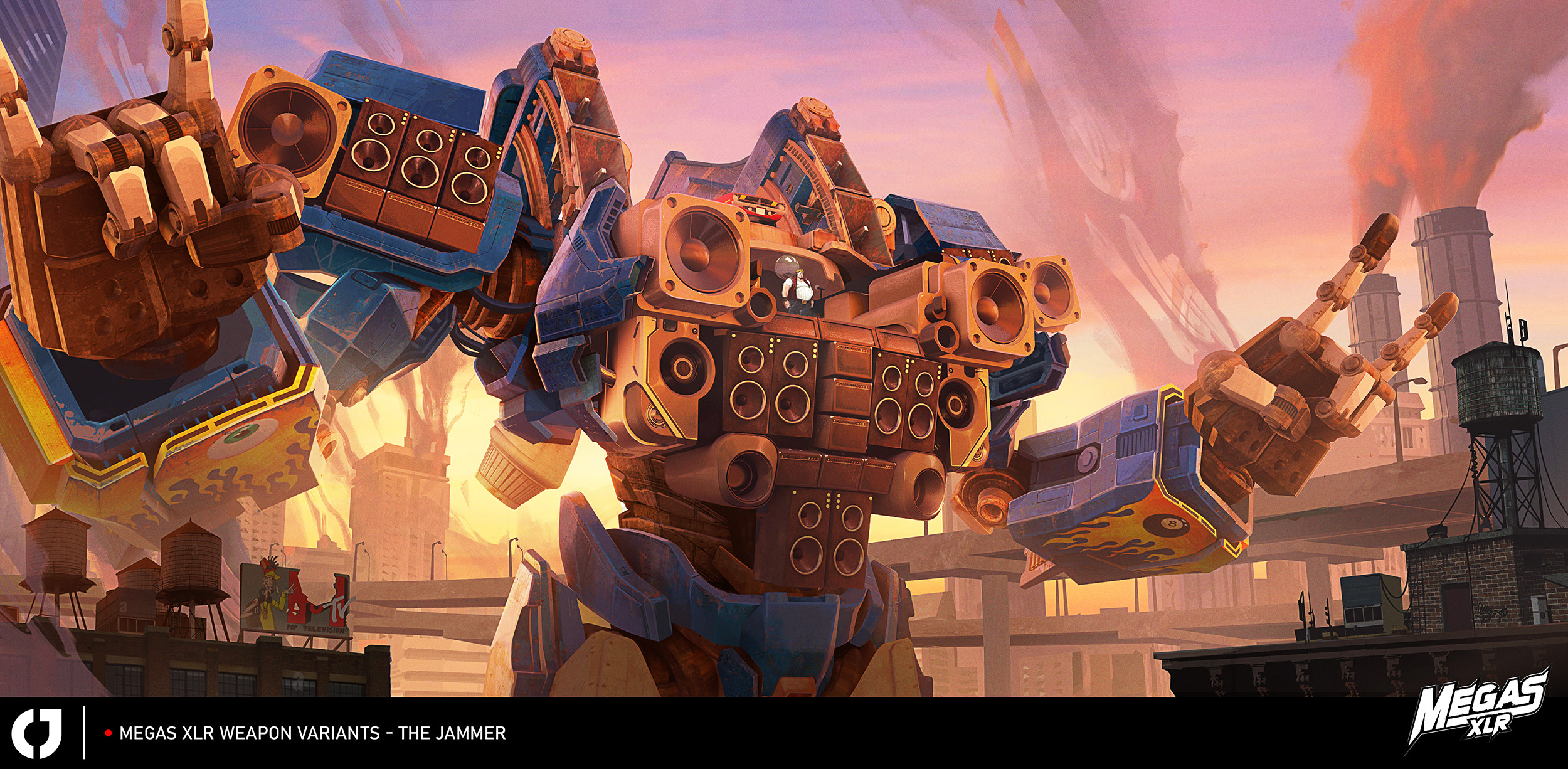 Carson Jones - Megas XLR: Build/Weapon Variants