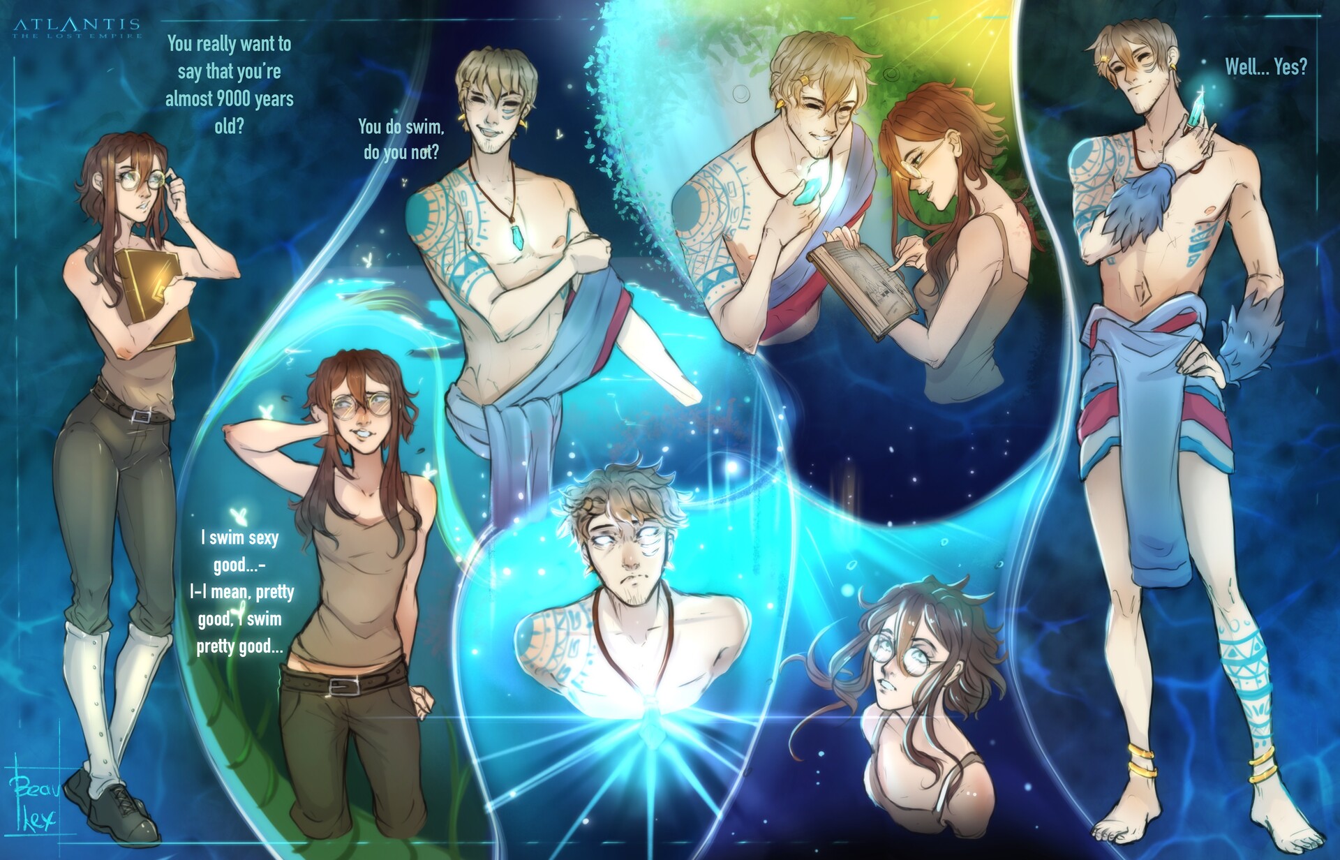 ArtStation - JAlice in Atlantis