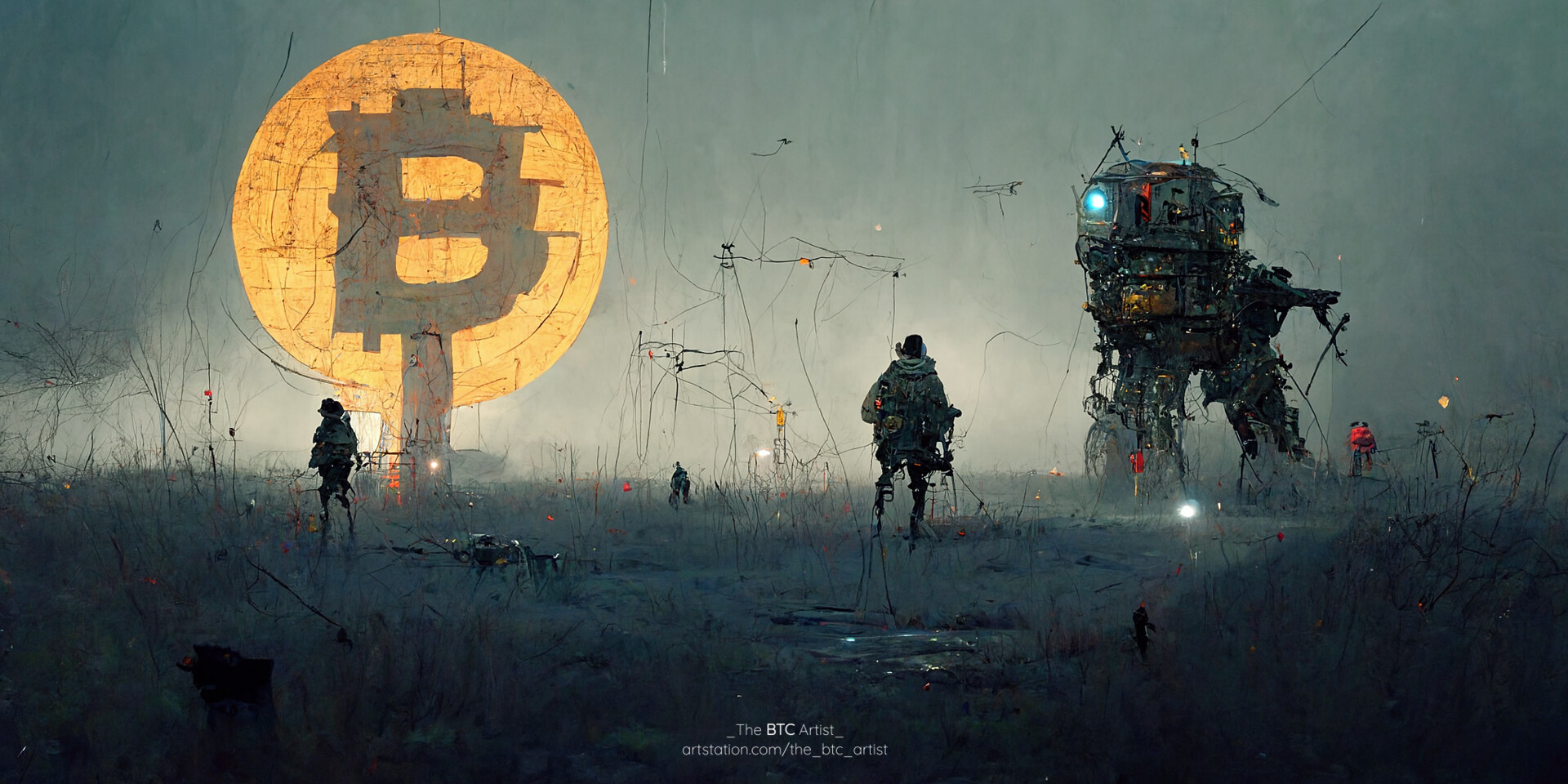 ArtStation - BTC MECH 9 - What some do not see