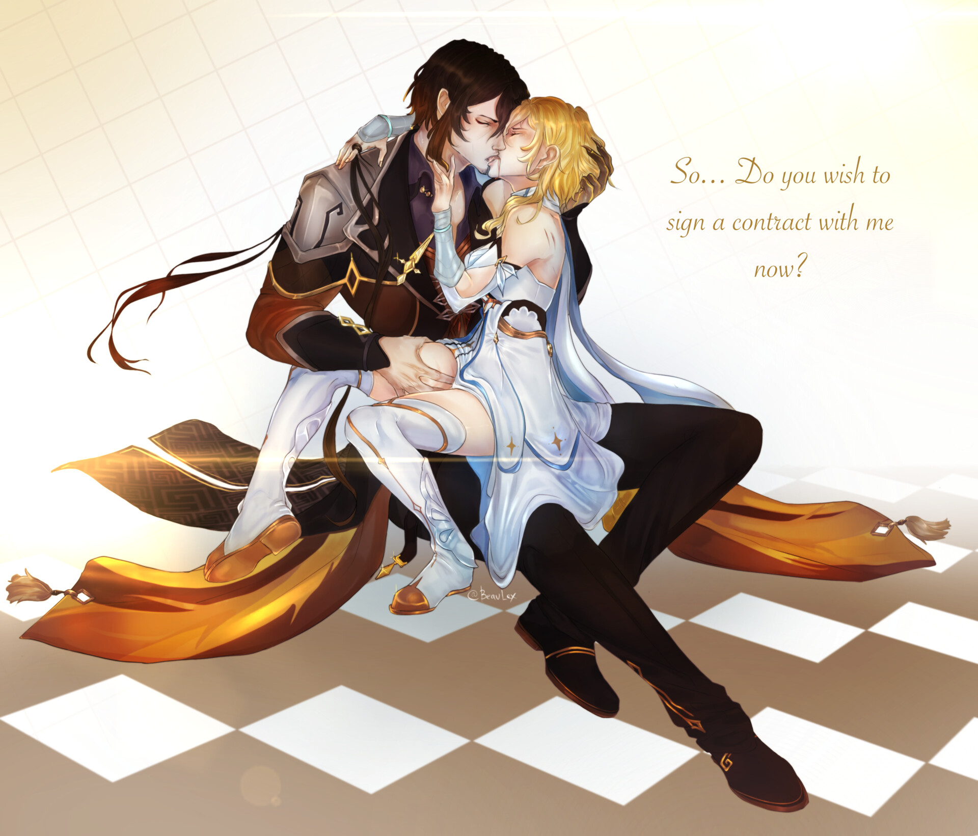 ArtStation - Do You Wish to Sign a Contract