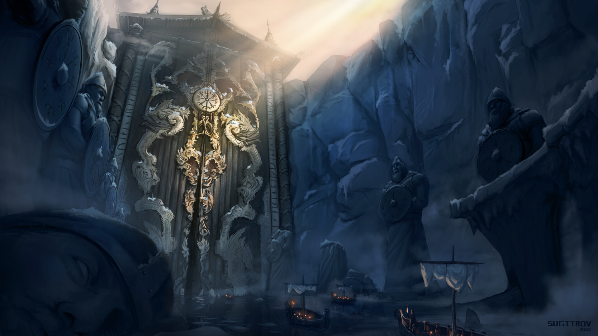 ArtStation - Gates of Asgard