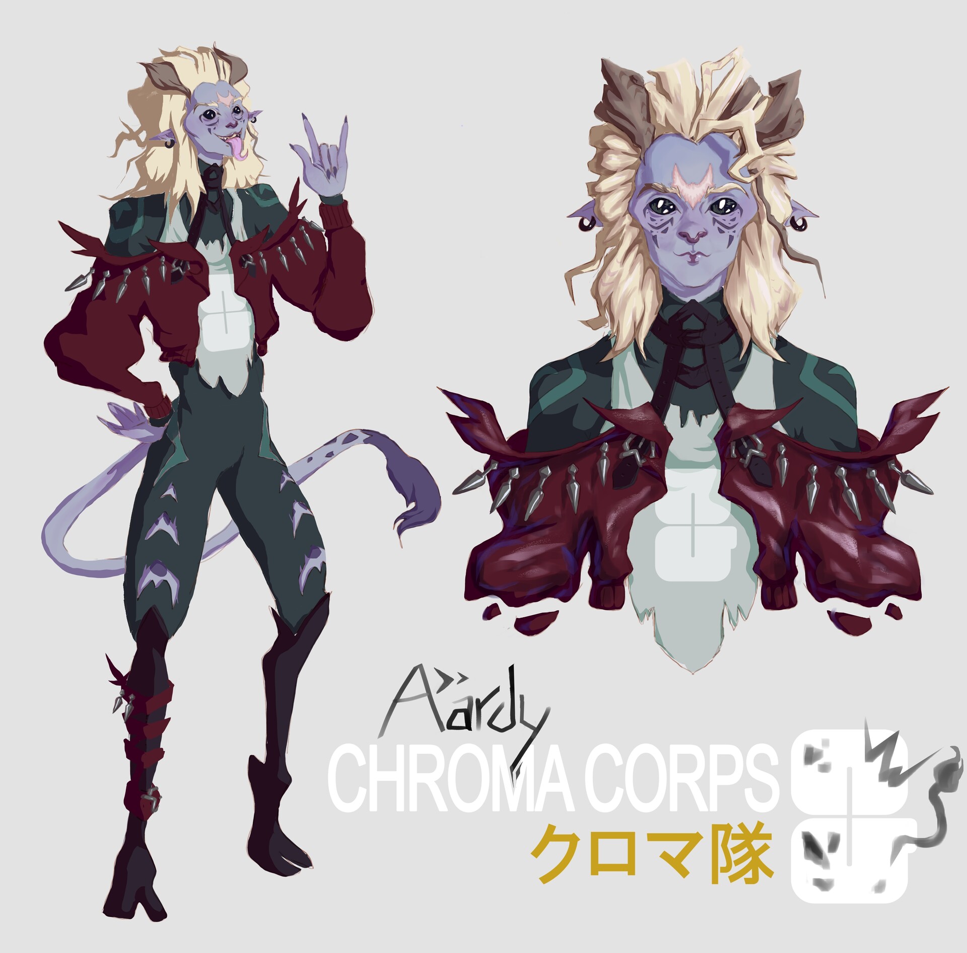 ArtStation - Chroma Corps Cadet