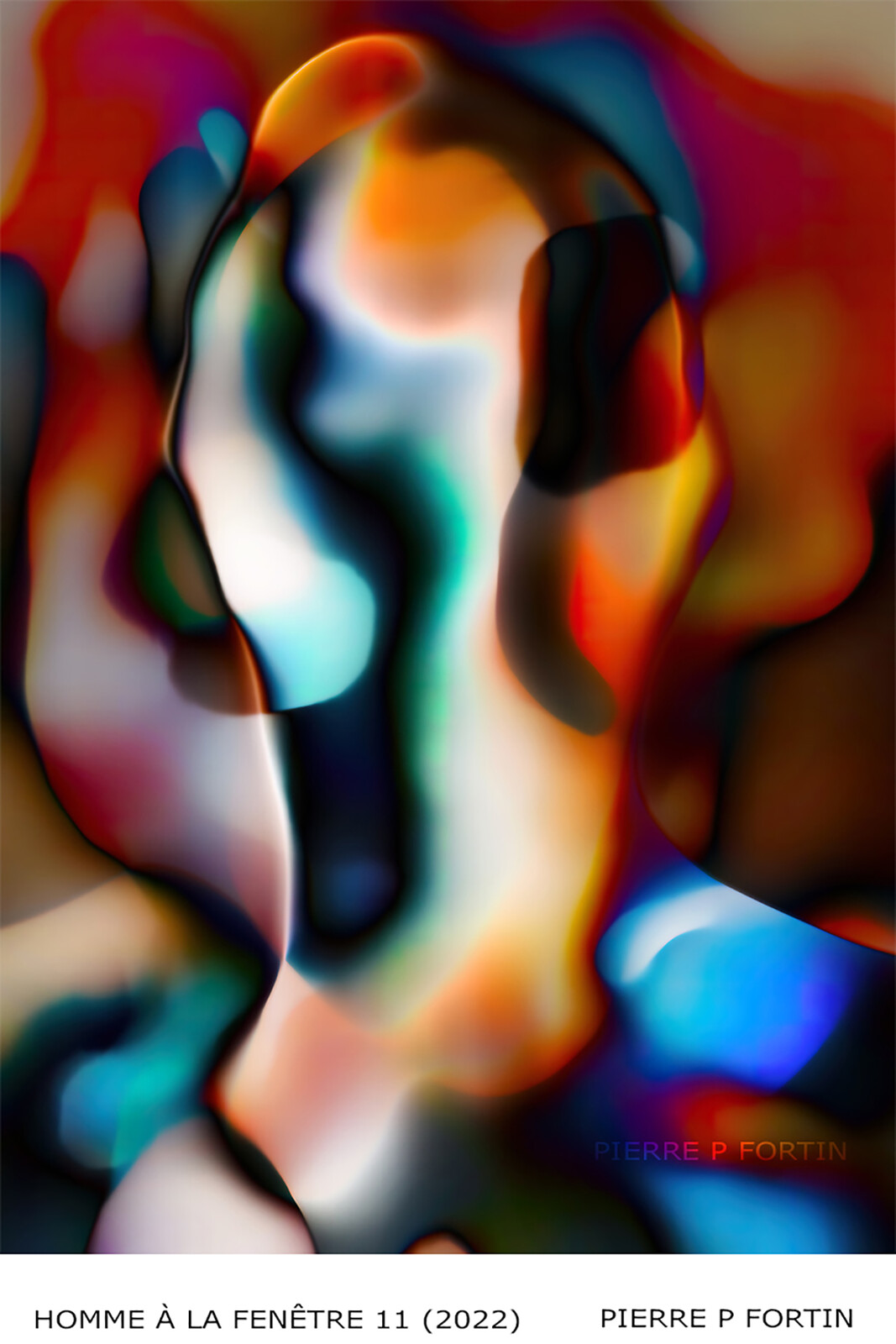 Pierre P Fortin - Homme à la fenêtre 11, 10 juillet 2022