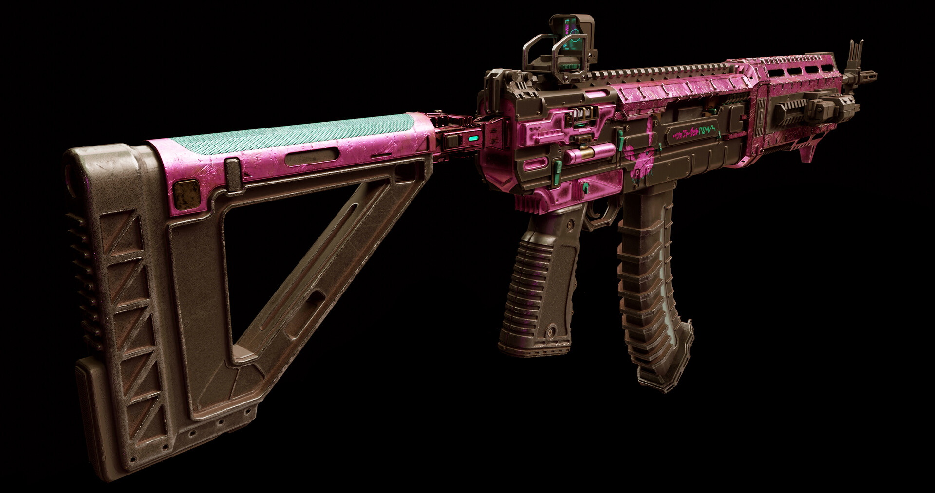 Romi Volentino - Cyberpunk weapon