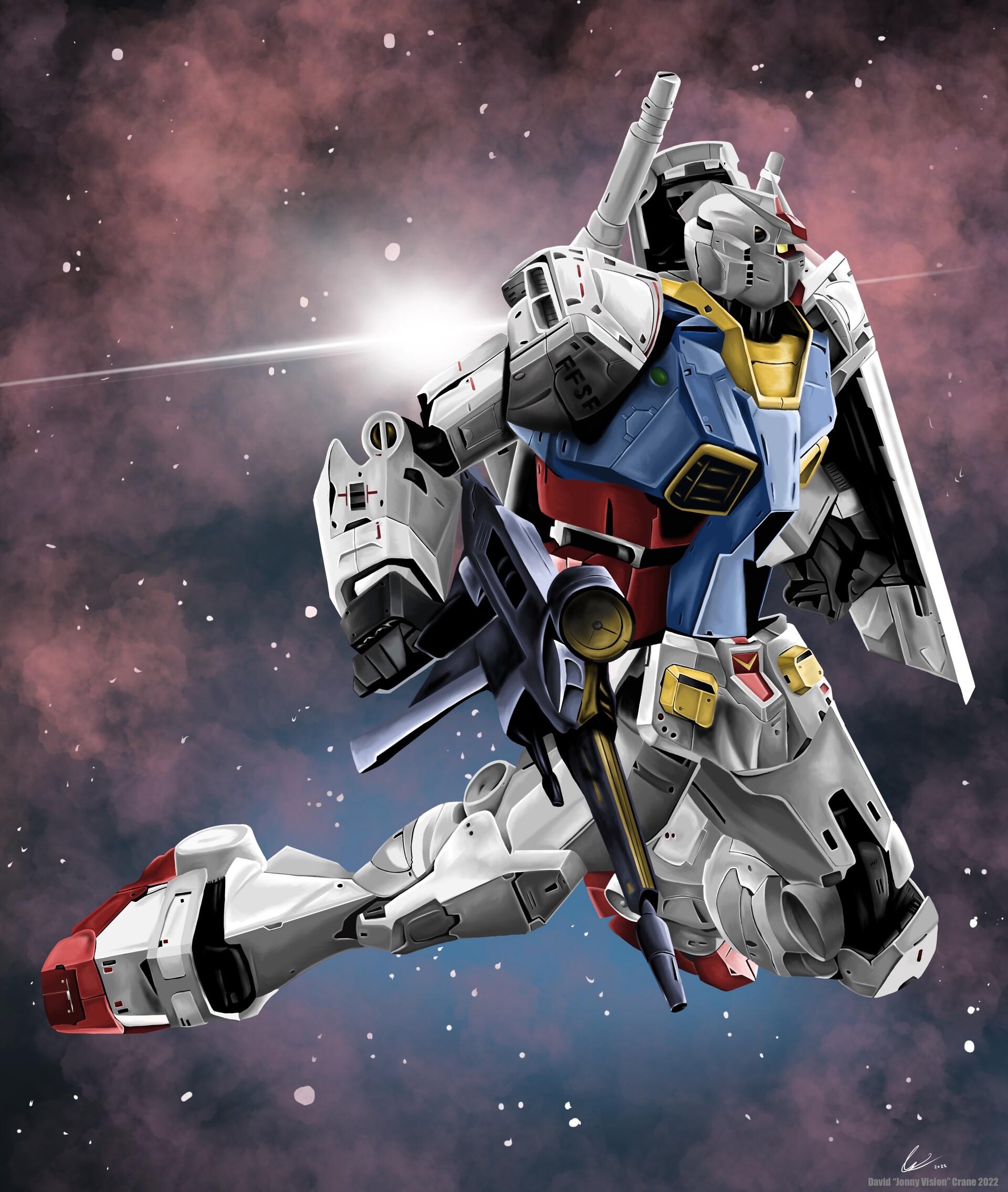 ArtStation - Mobile Suit Gundam